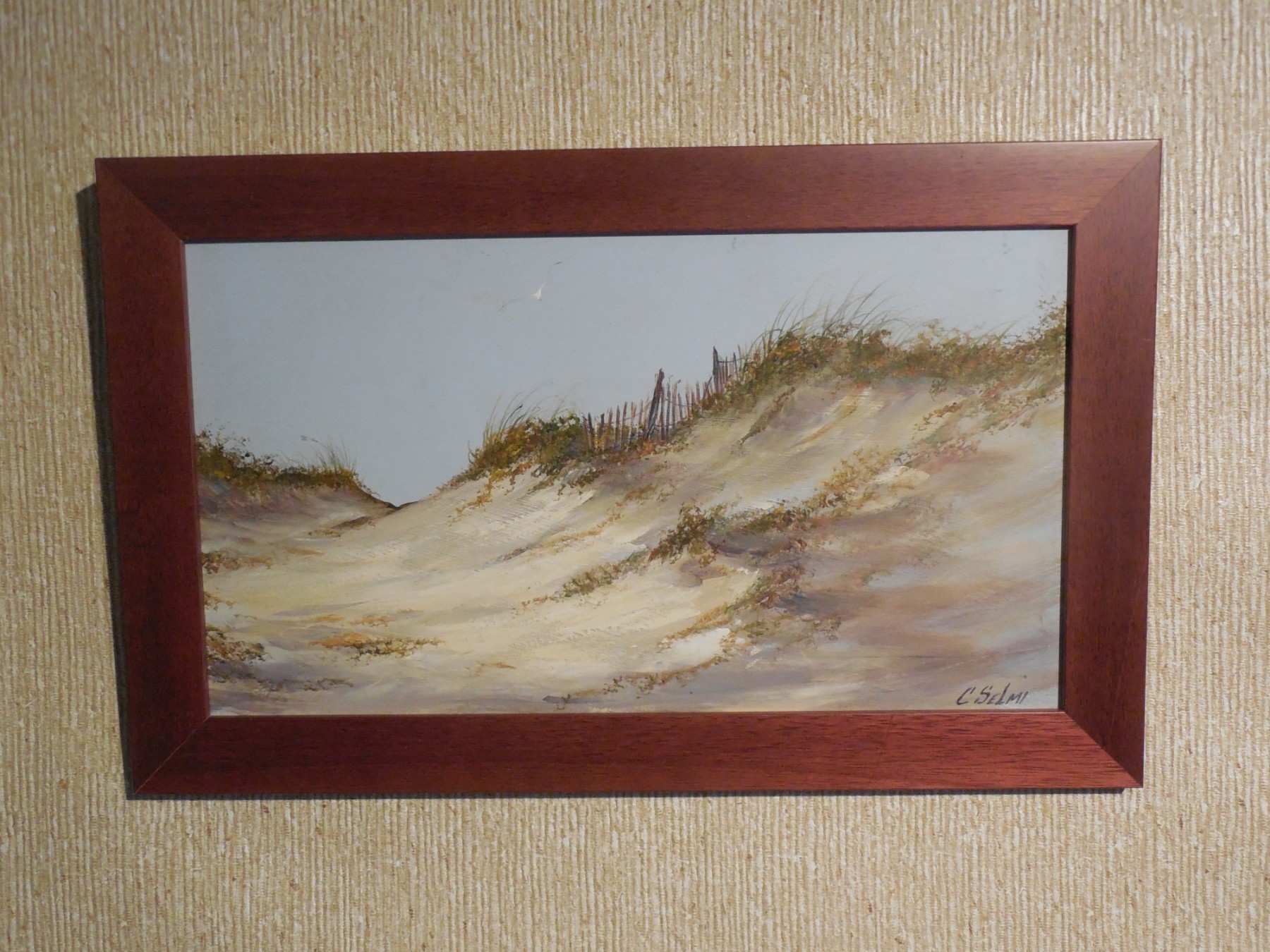 Charles R Selmi (1933 - 1994) Original Oil Painting - Seascape - Sand ...