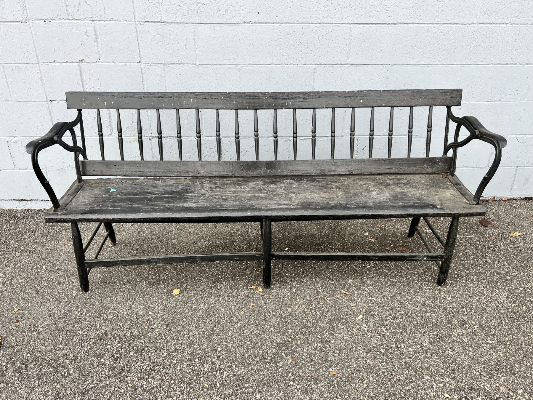 Industrial Victorian Reversible Train Station Bench #65138 ...