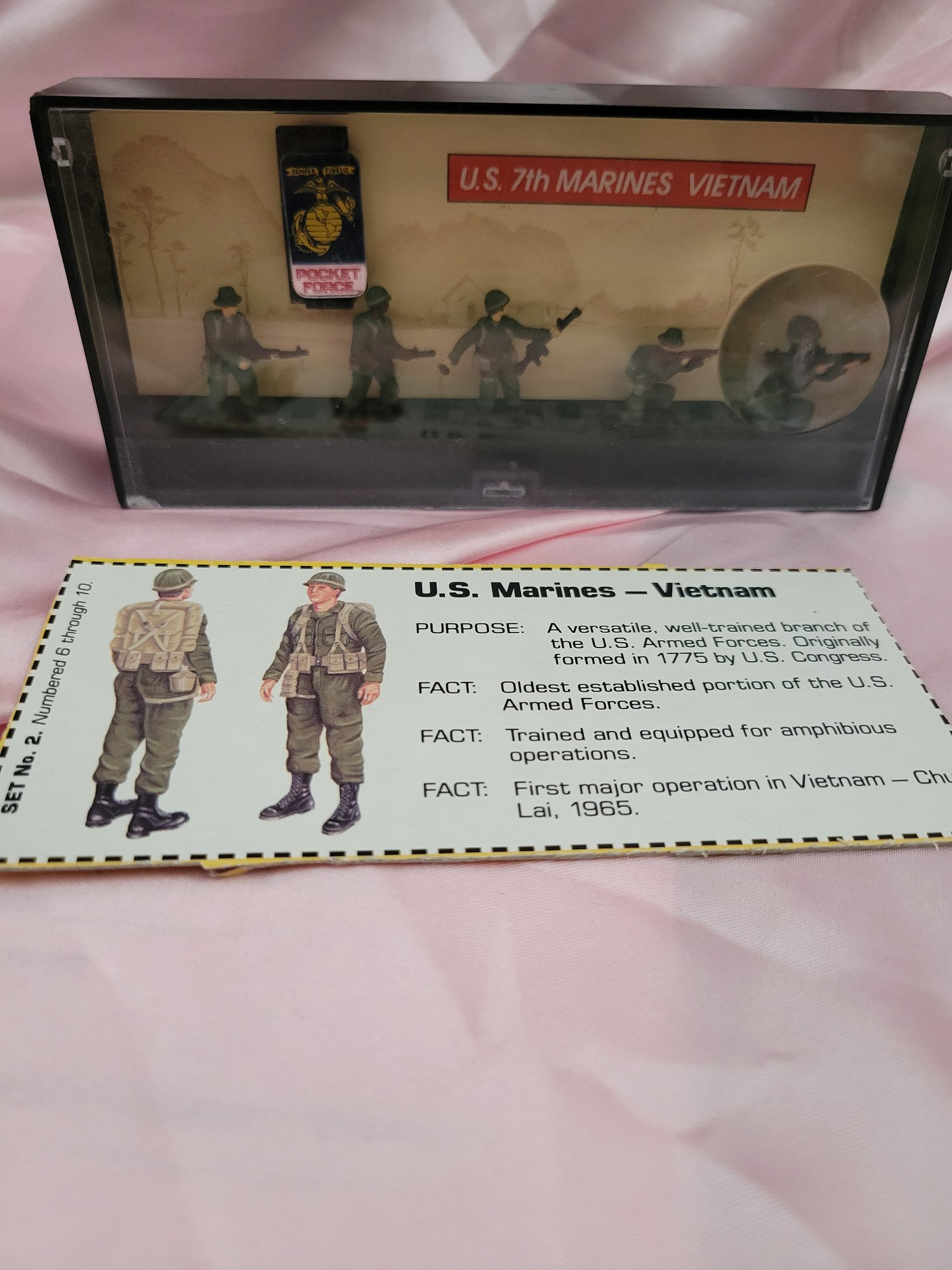 Monogram Models 1990 Pocket Force 7th Marines Vietnam War #23868 ...