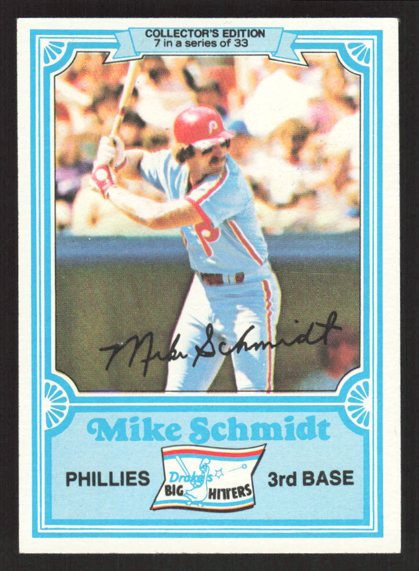 1981 DRAKES MIKE SCHMIDT #27144 | Auctionninja.com