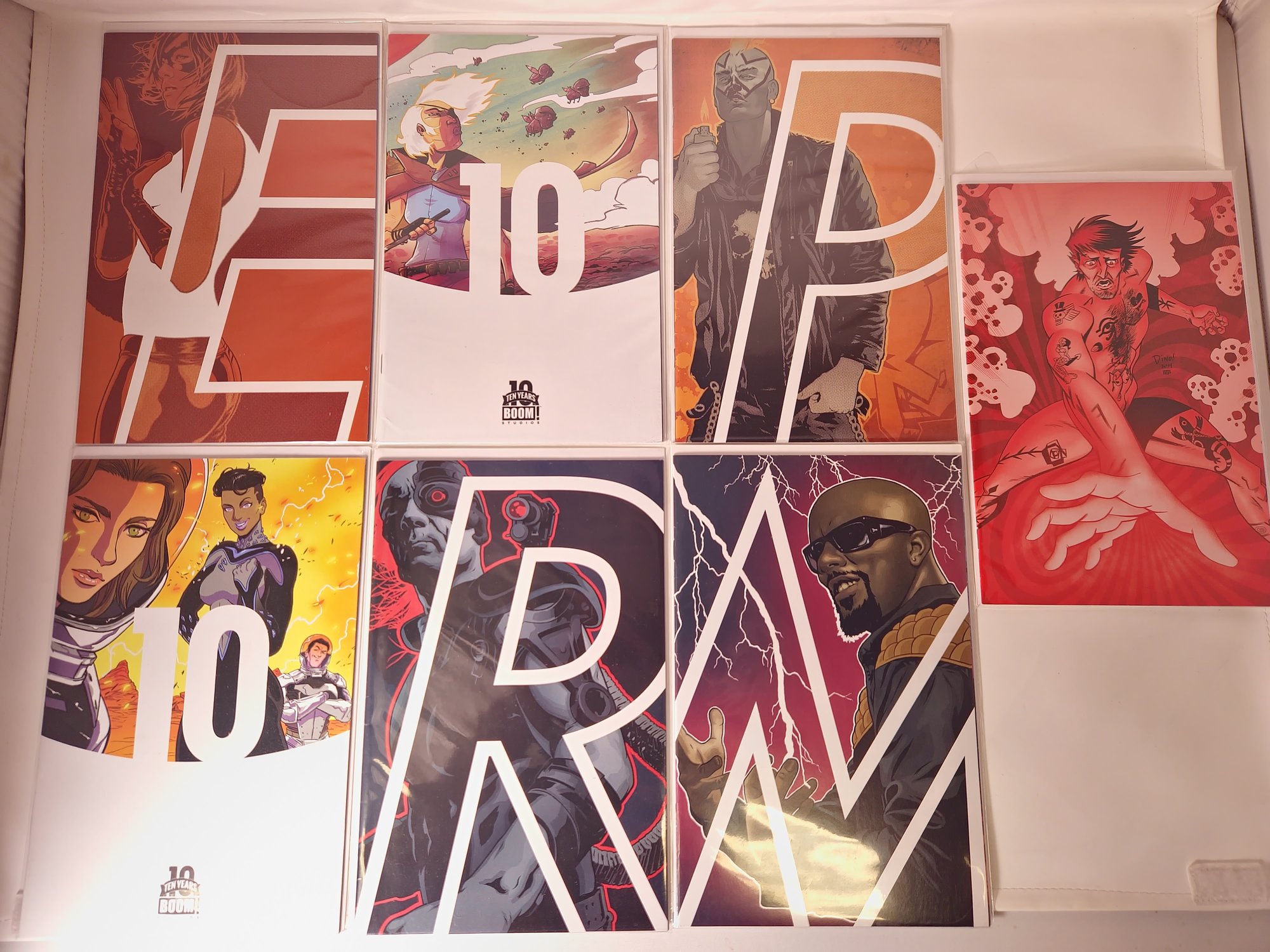Lot Of 7 Boom Studios Comics With Special Variant Covers! Details In ...