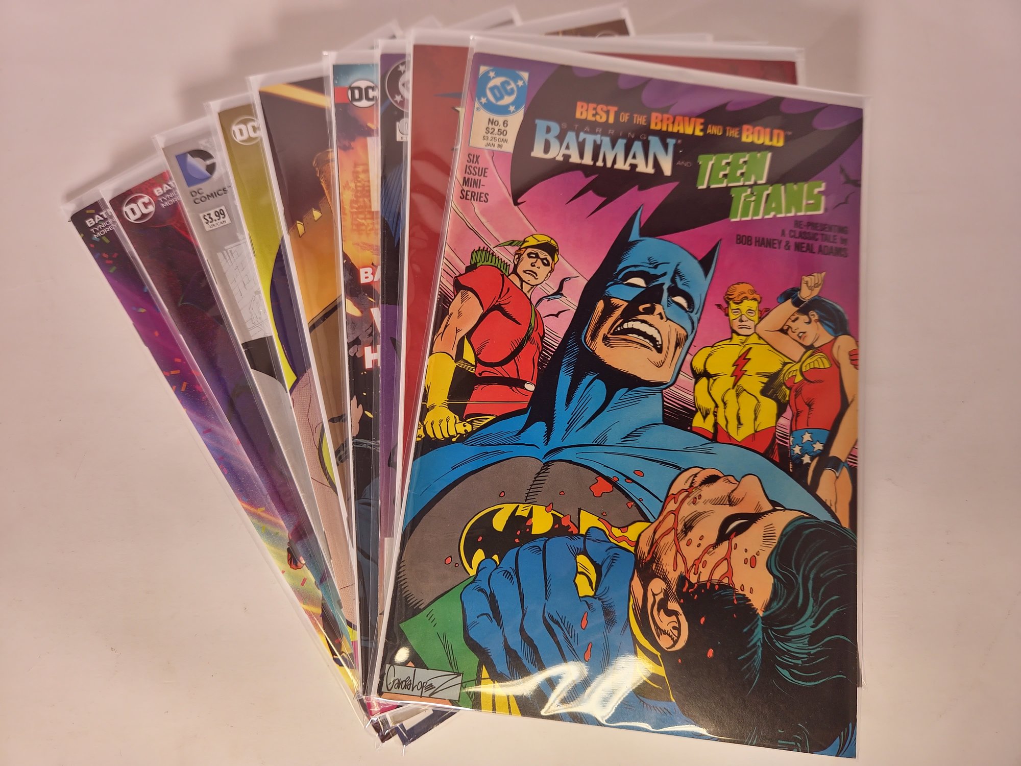 Lot Of 9 Assorted Vintage Batman Comic Books D.c. Comics #100 ...