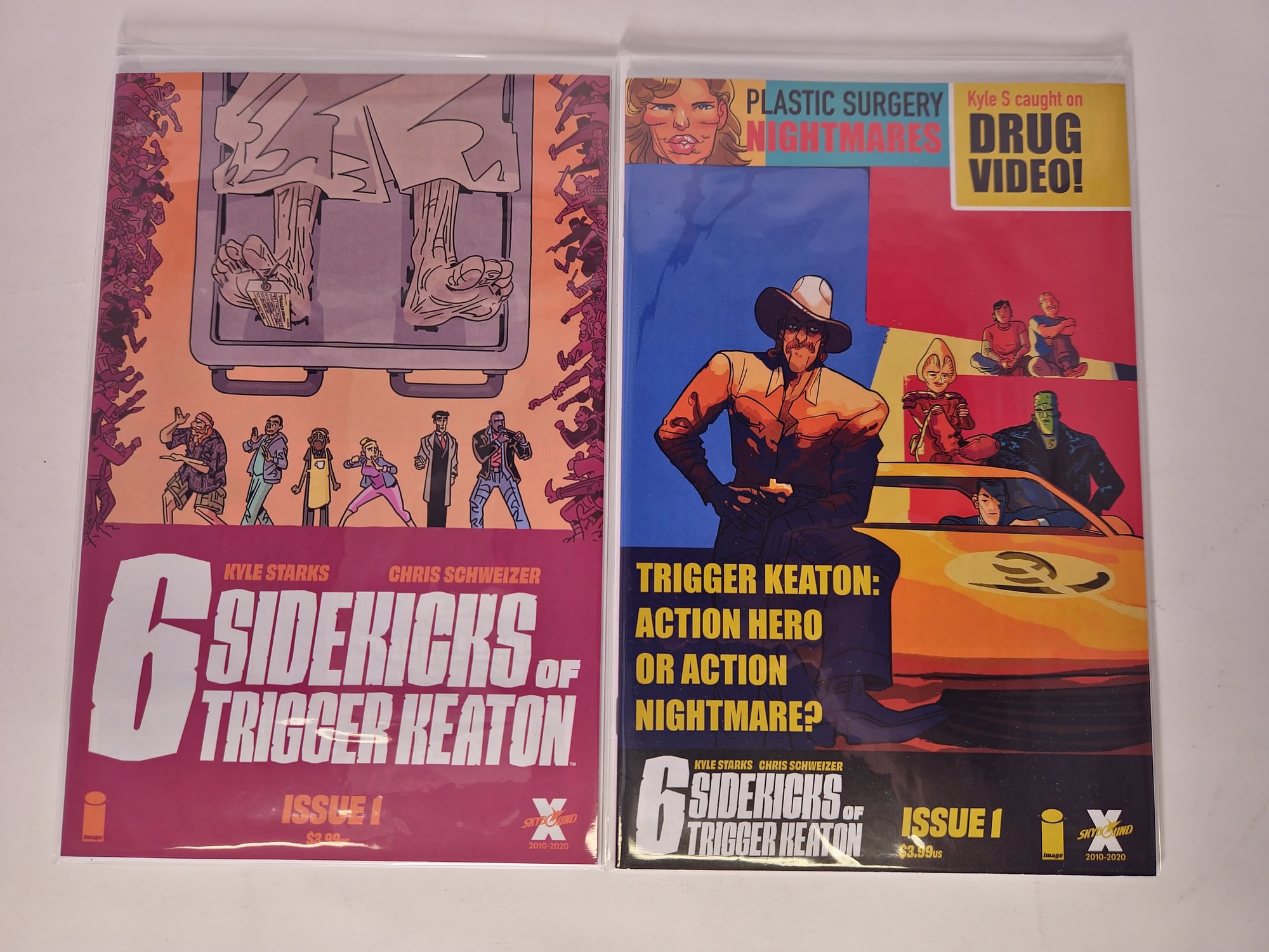 6 Sidekicks Of Trigger Keaton Issue #1 Two Cover Variants! Image Comics ...
