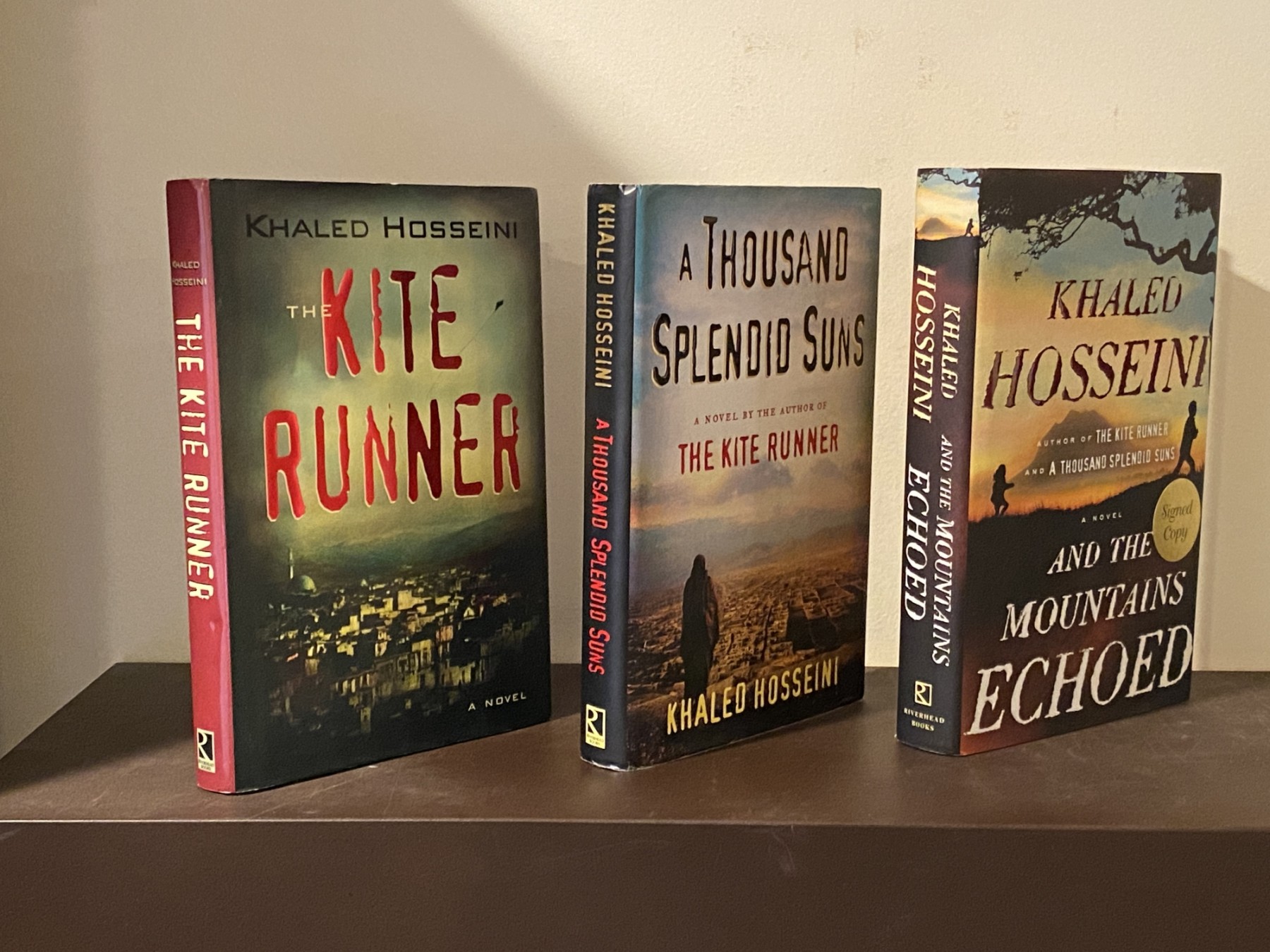 Khaled Hosseini SIGNED - The Kite Runner, A Thousand Splendid Suns, And ...
