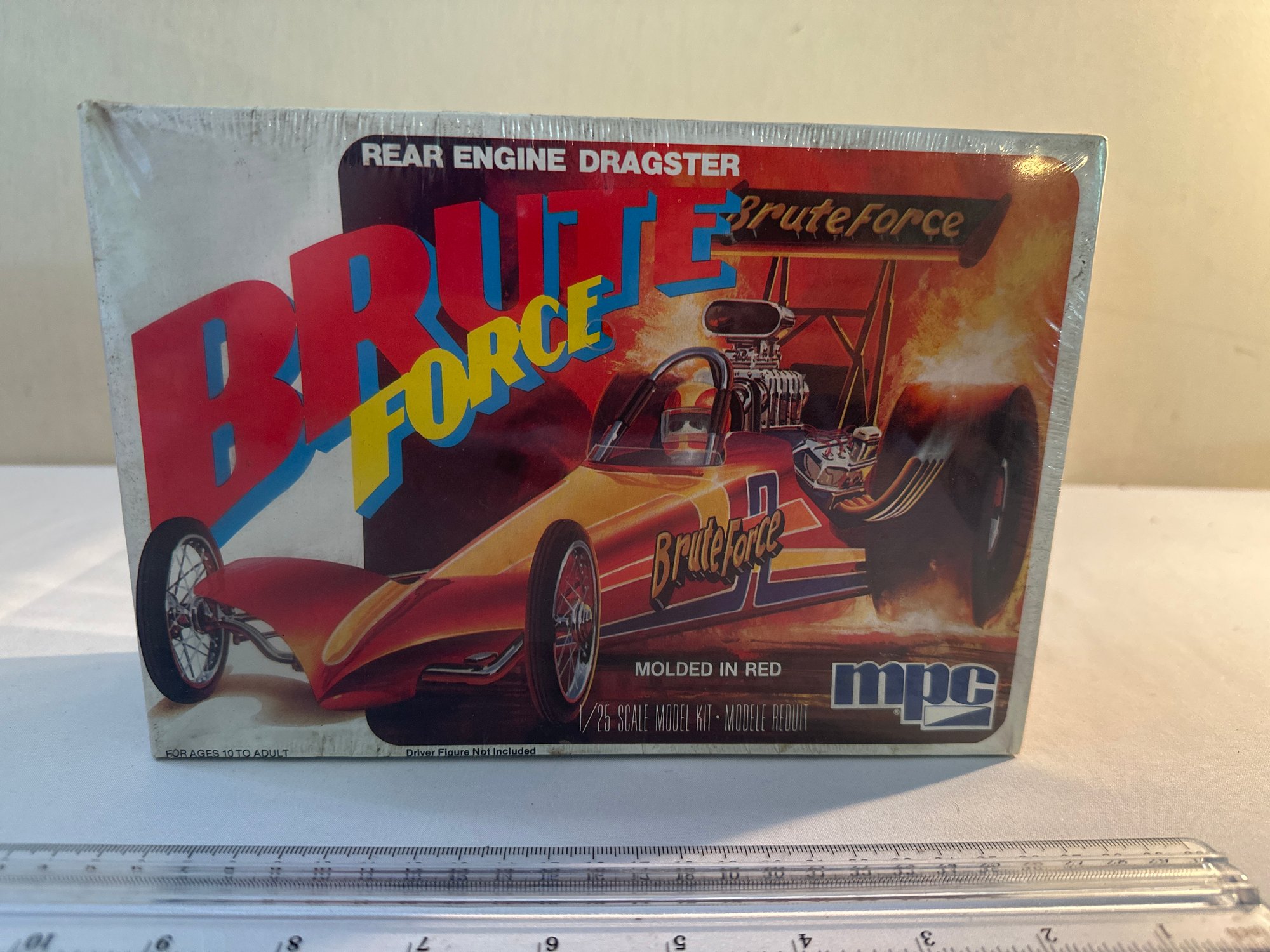 SEALED VINTAGE MPC 1/25 Brute Force Rear Engine Dragster Model Car Kit ...