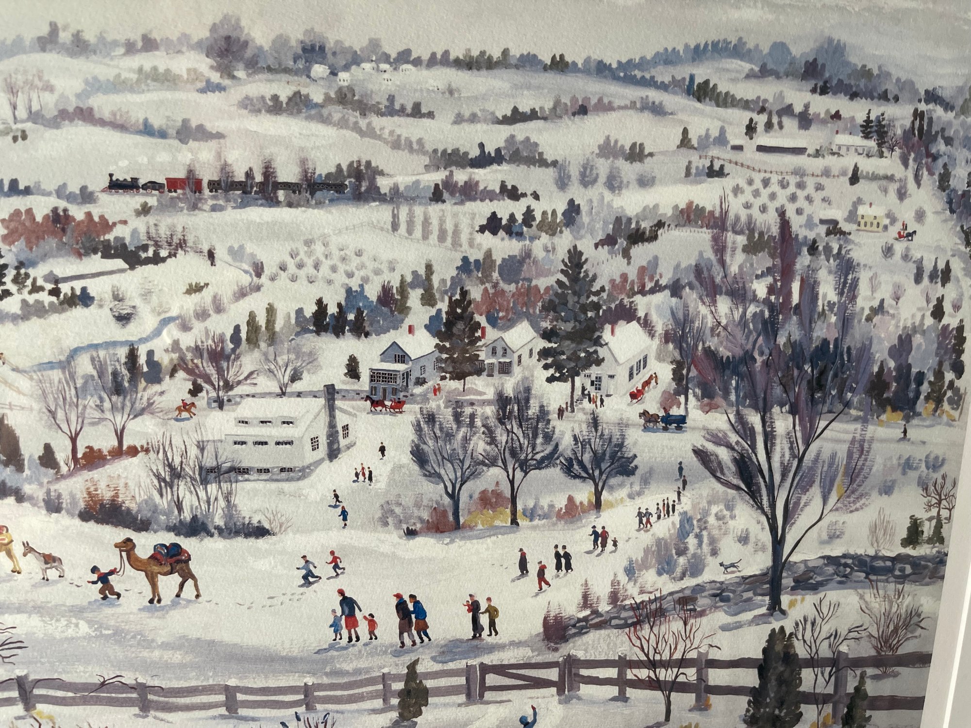 Rare Limited Edition Signed In Pencil And Numbered Maxwell Mays 8/250 Colored Lithograph ...