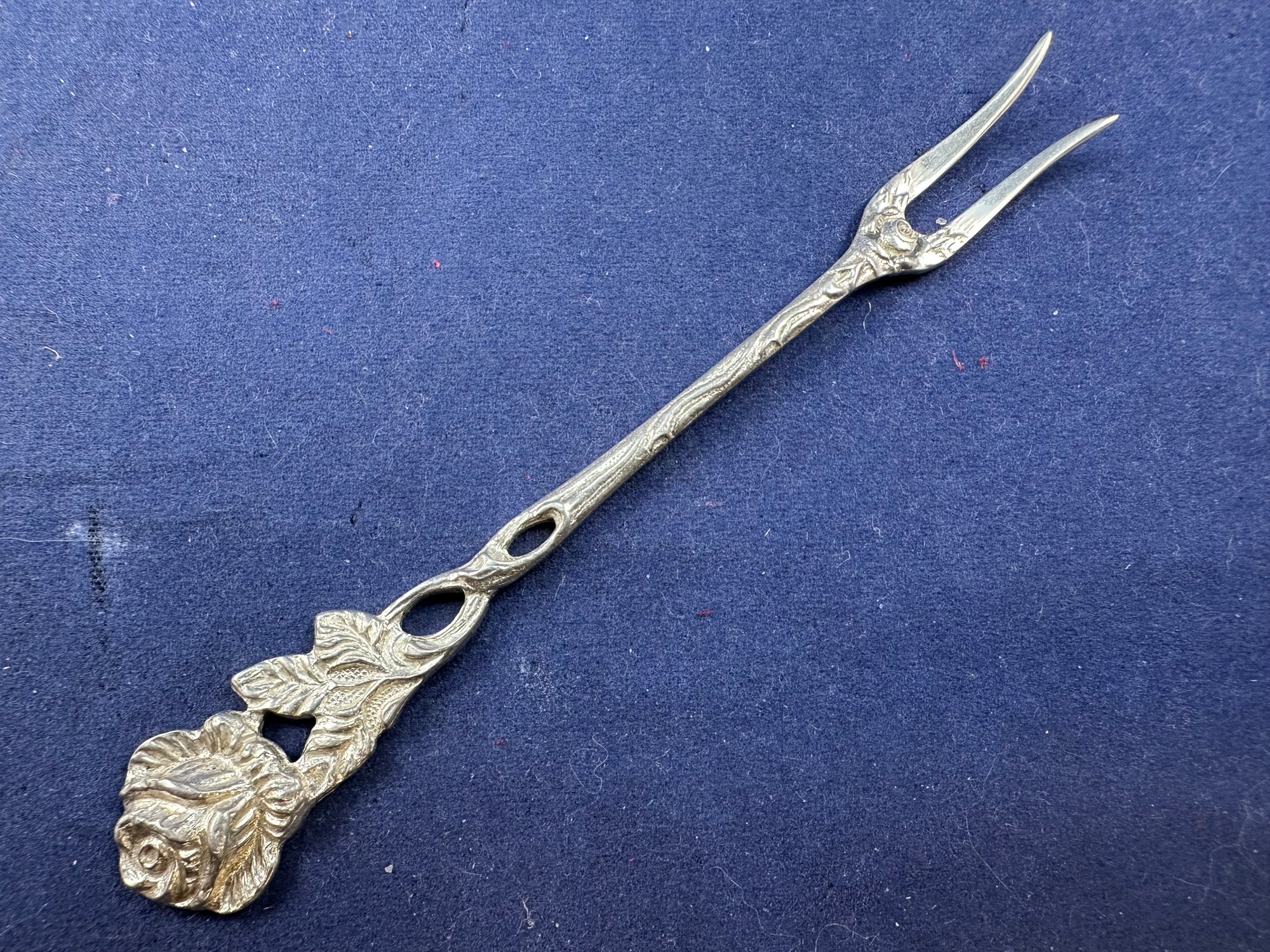 835 Silver Mini Fork #14964 | Auctionninja.com