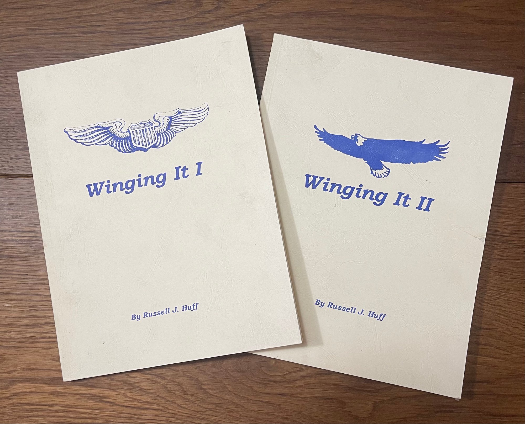 Soft Bound Two Book Set Winging It 1 And 2 Wing Badge Guide Books ...