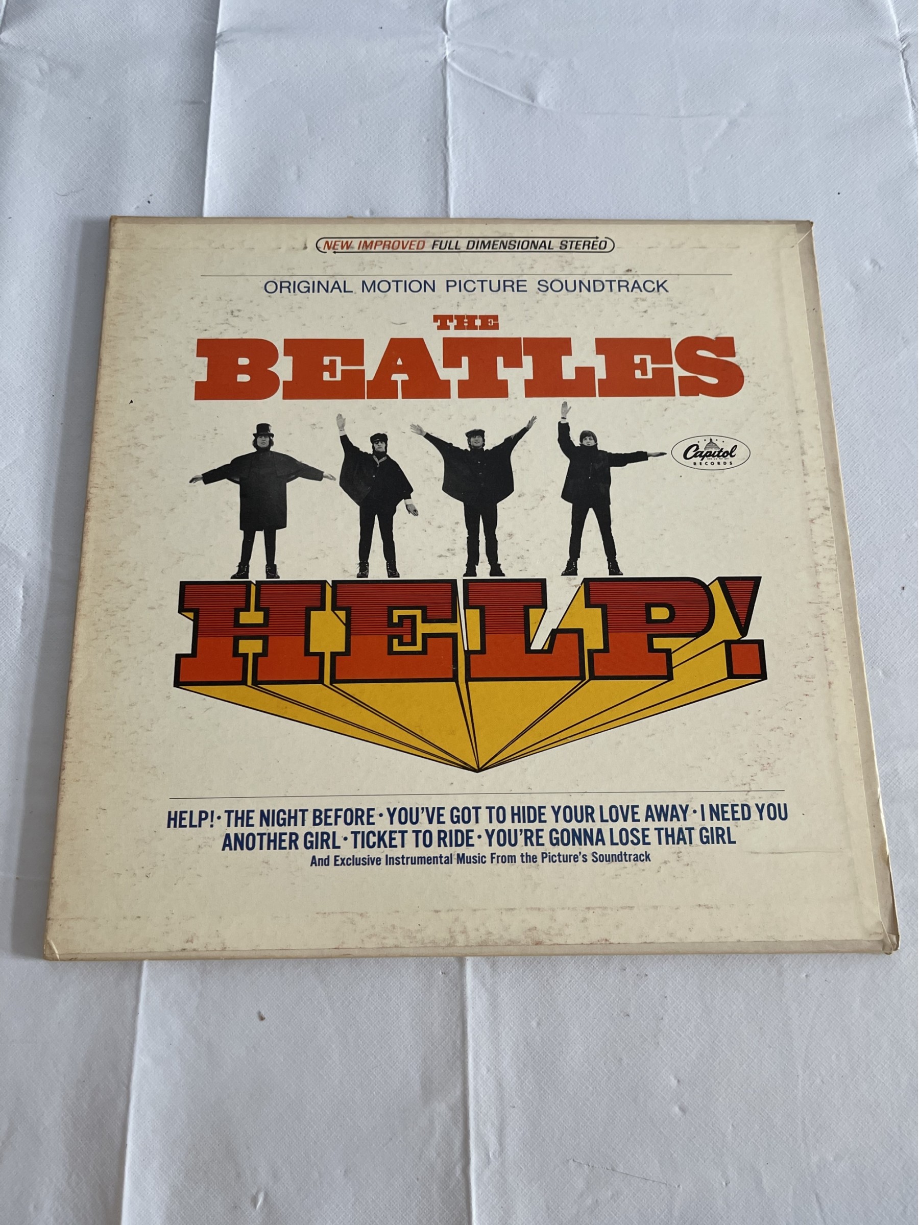 The Beatles Help! Album #1721 | Auctionninja.com