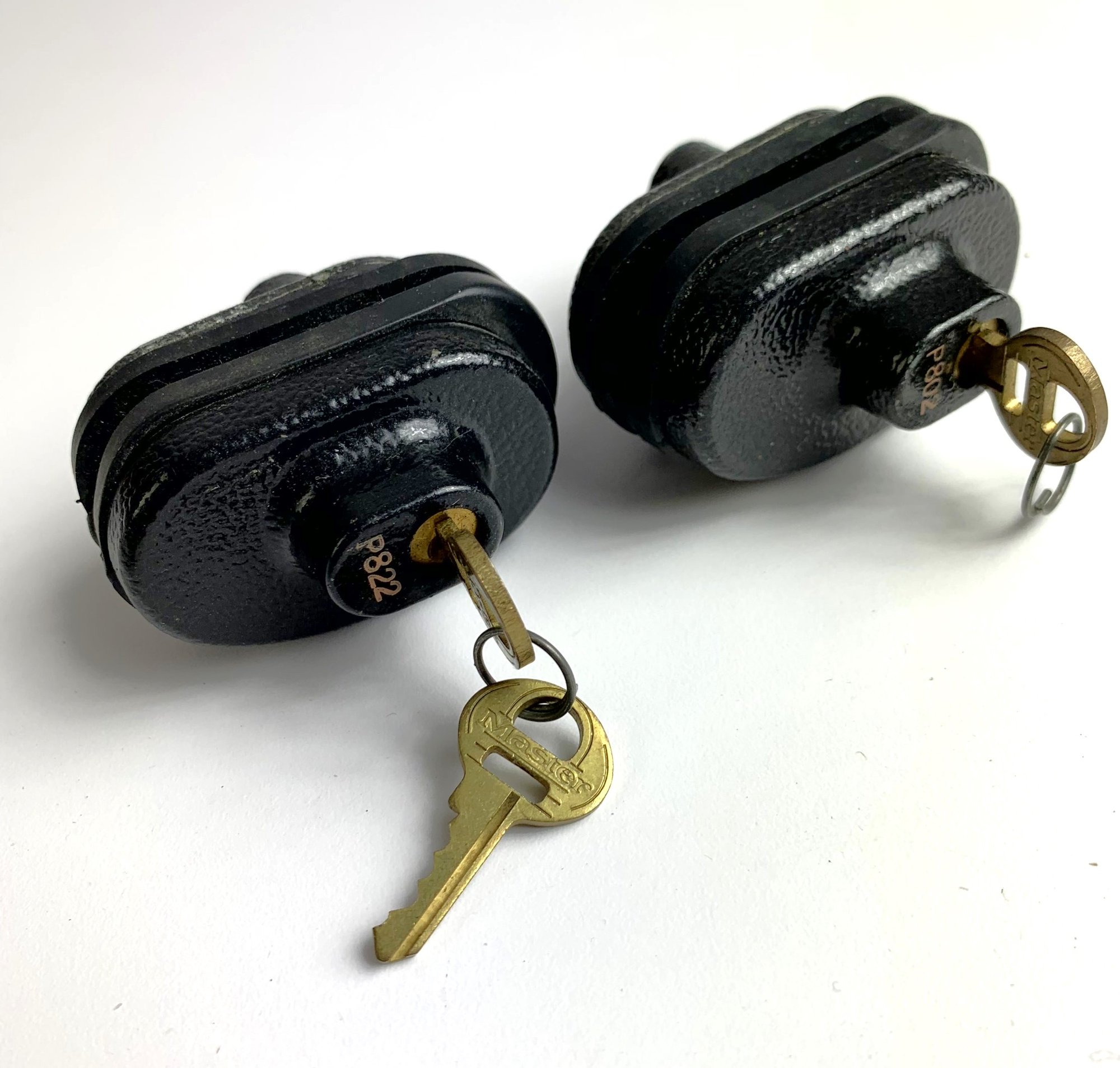 Vintage Pair Of Gun Trigger Locks With Keys (JA23) #3347 | Auctionninja.com