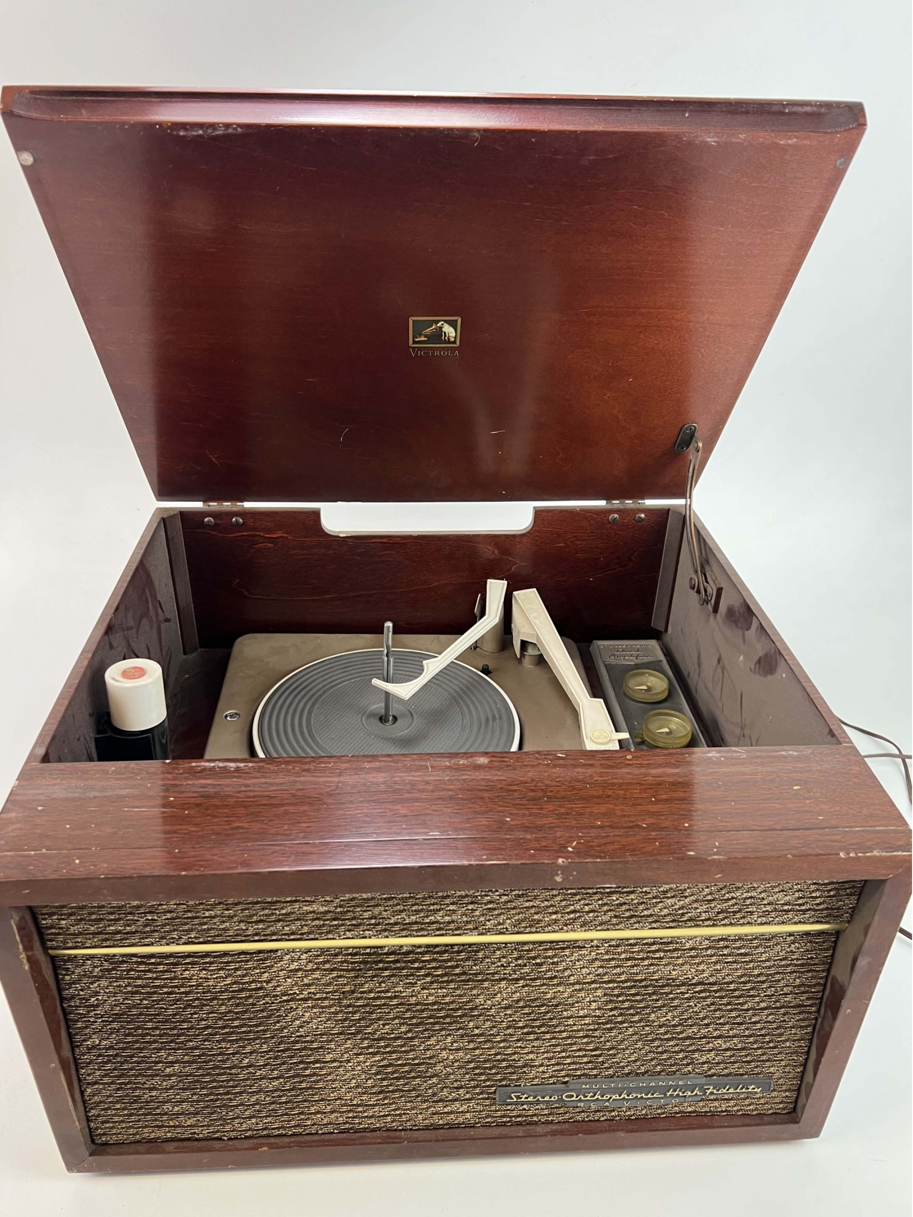 RCA Victor VL-32 Stereo-Orthophonic High Fidelity Tube Record Player ...