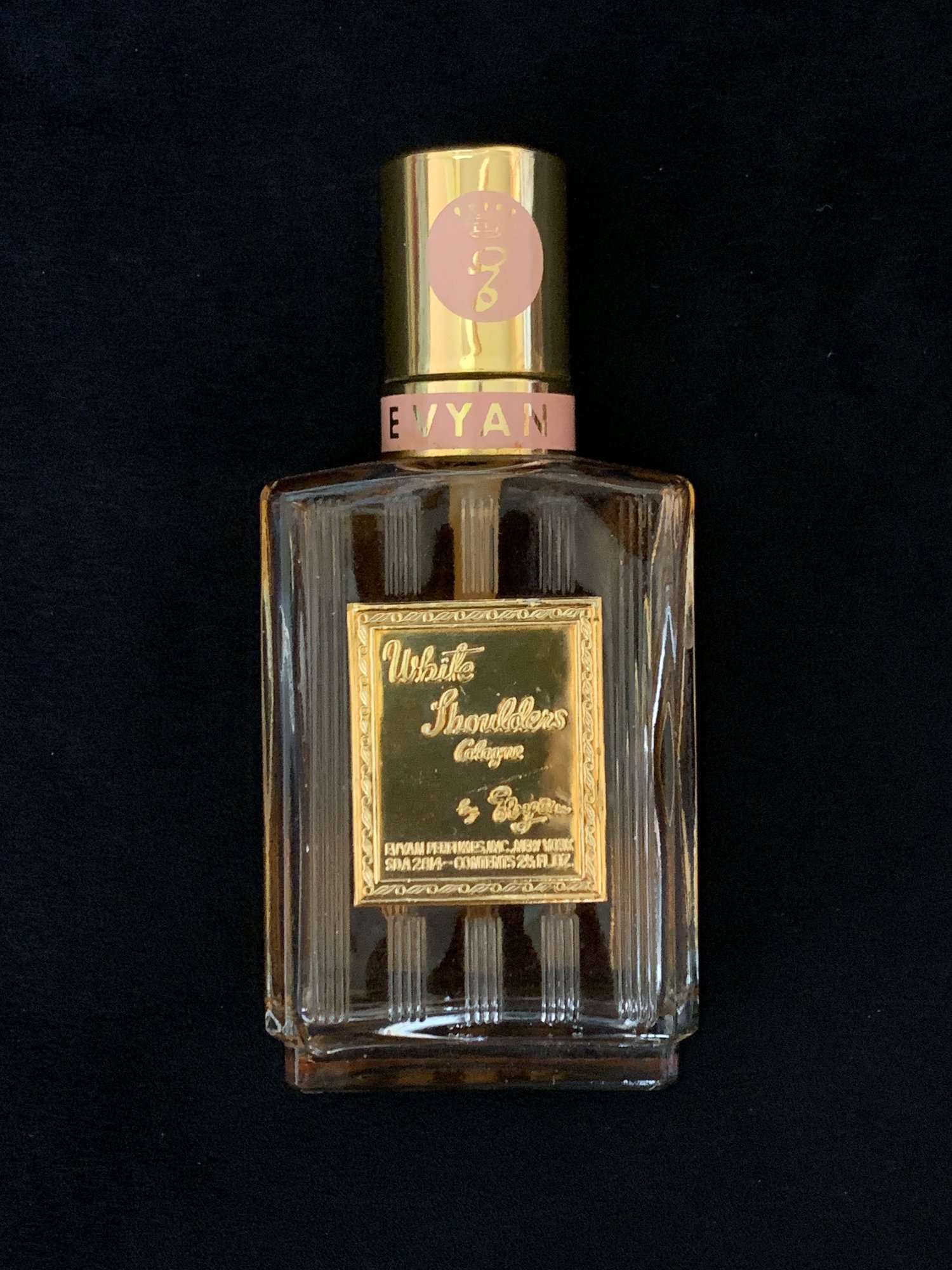 Vintage Evyan White Shoulders Cologne #4821 | Auctionninja.com