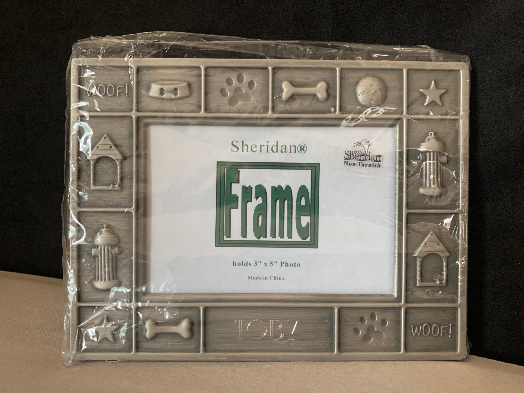 "Toby" Engraved Sheridan Photo Frame #4787 | Auctionninja.com