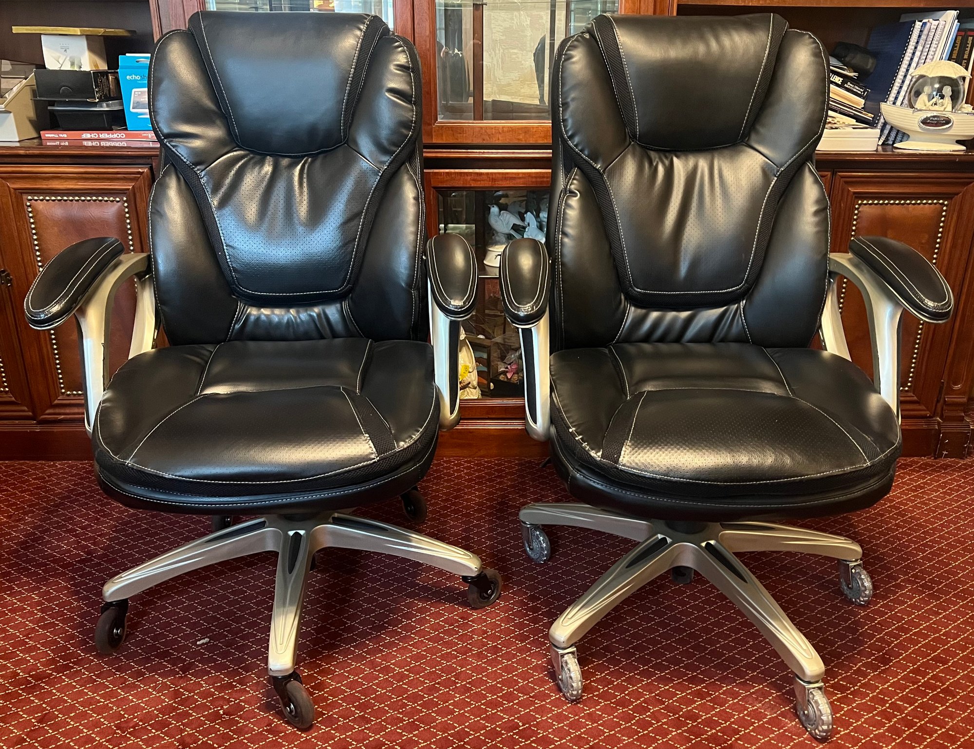 Pair Of True Innovations Executive Office Chairs #99716 | Auctionninja.com