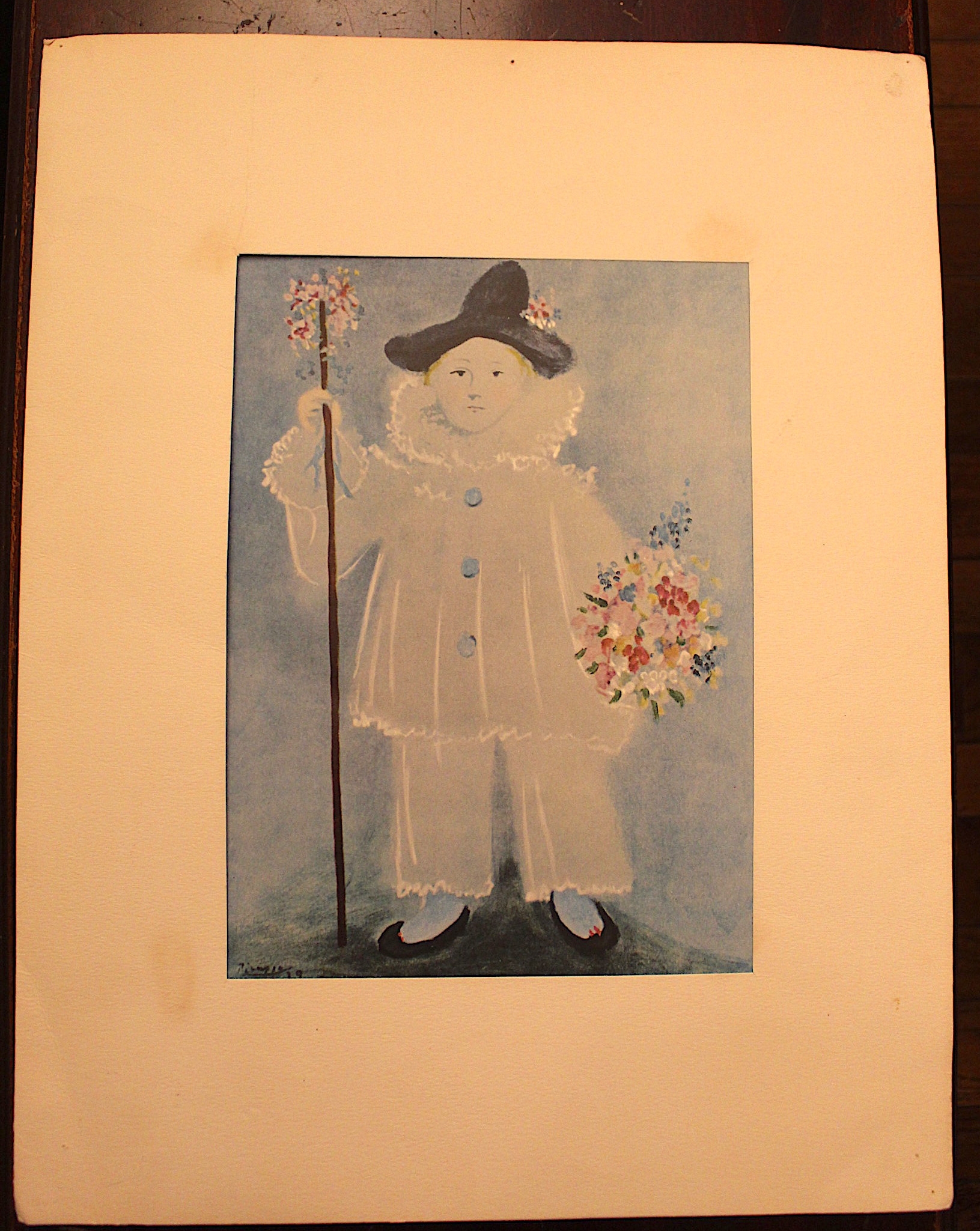 Picasso Pierrot Print #3211 | Auctionninja.com