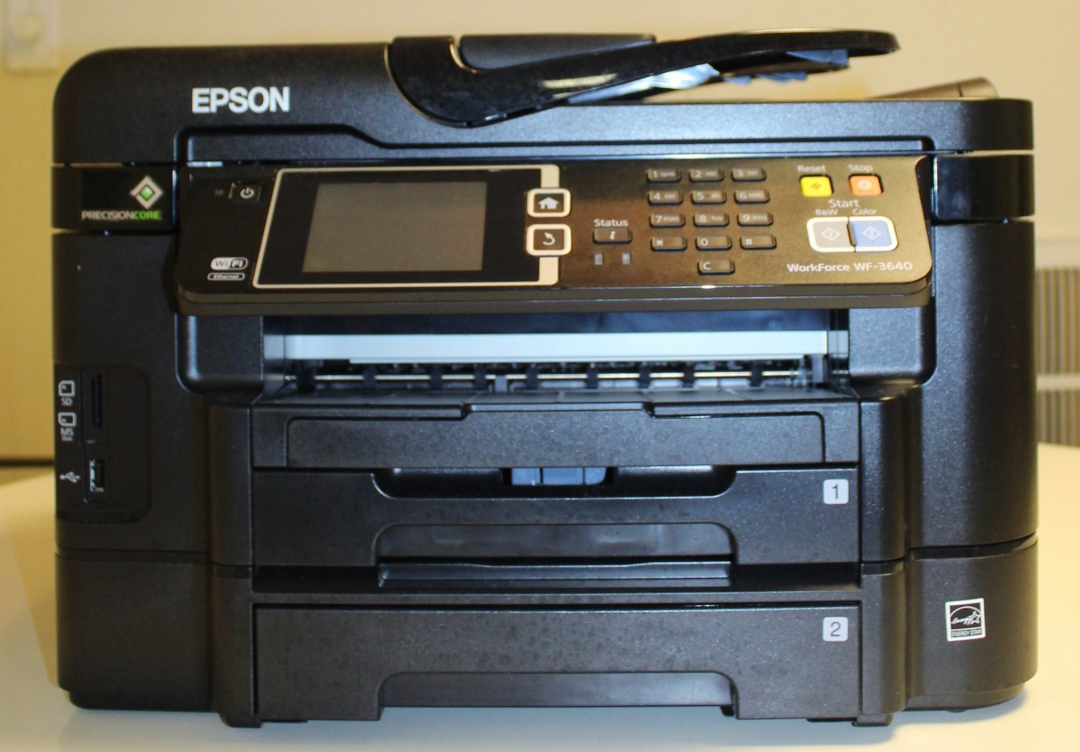 Epson WorkForce WF-3640 All-in-One Printer #40295 | Auctionninja.com