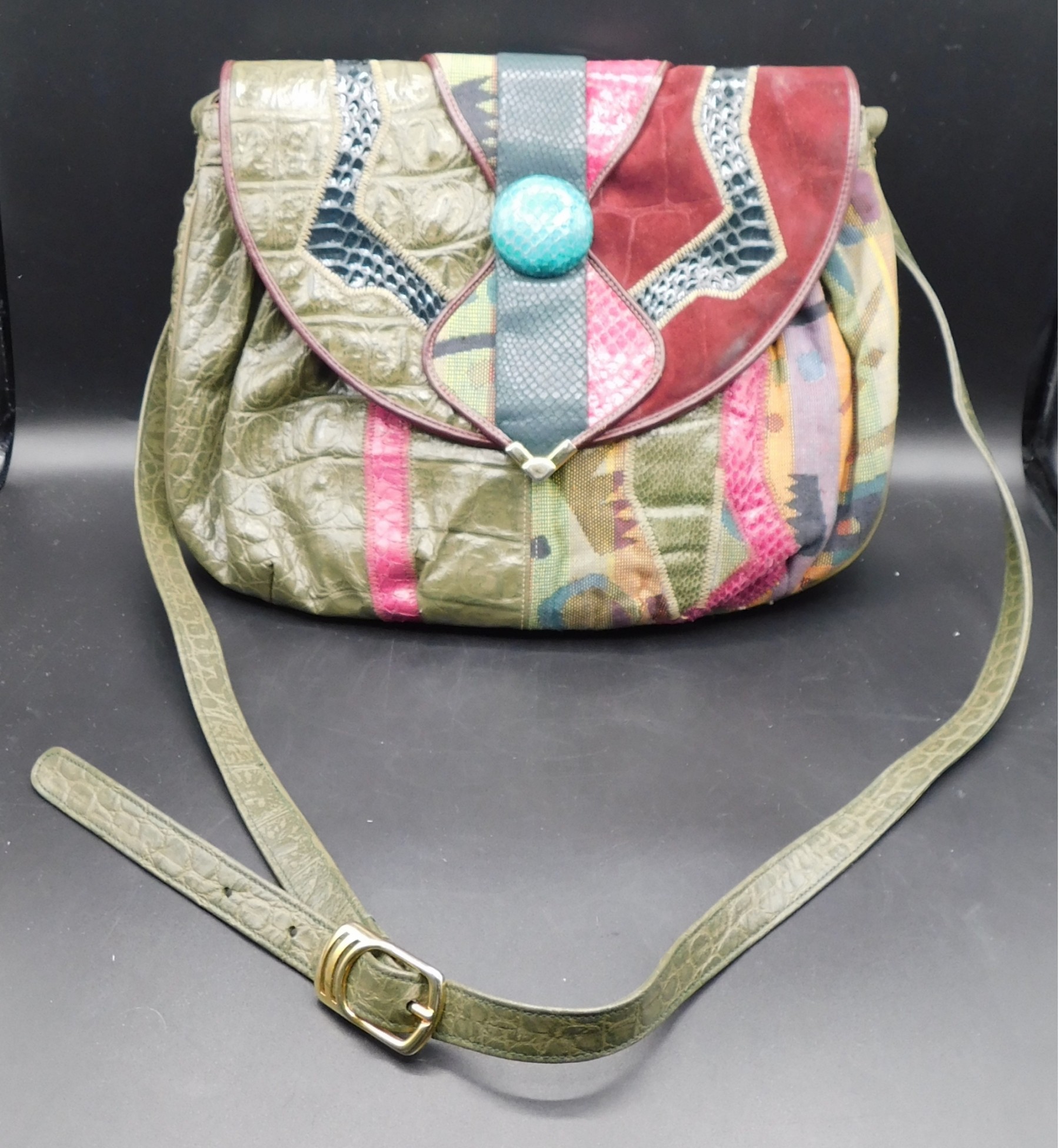 Patchwork Purse, No Label #44350 | Auctionninja.com