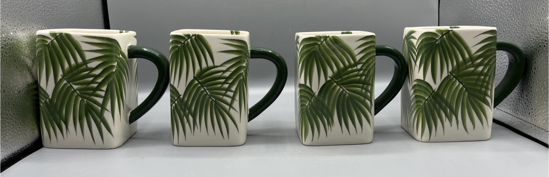 Pacific Rim Hand Painted Ceramic Coffee Mugs - 6 Total #64738 ...