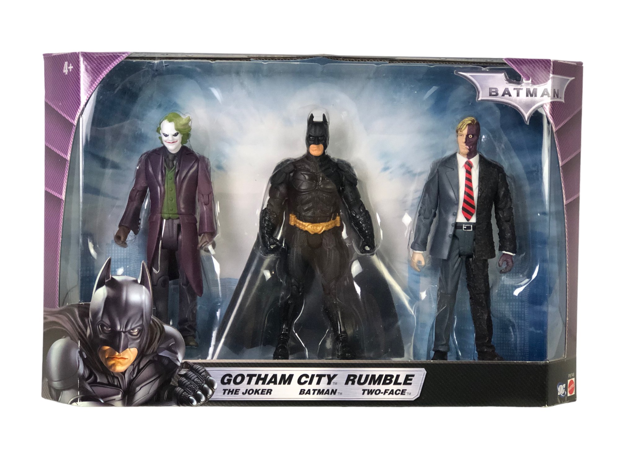 Batman Gotham City Rumble The Joker, Batman, Two-Face Action Figures ...