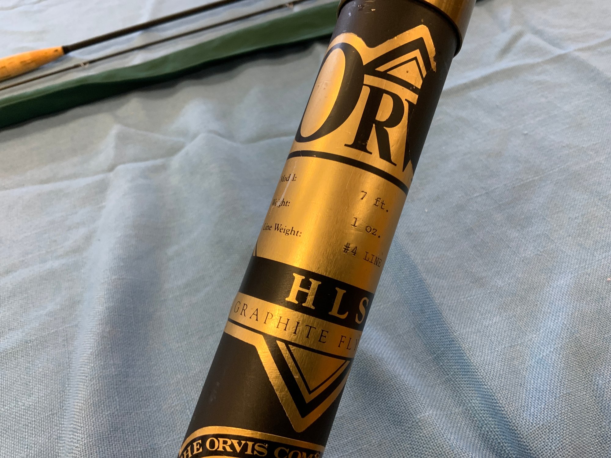 Orvis HLS 7ft Fly Rod With Case (CTF10) #37200 | Auctionninja.com