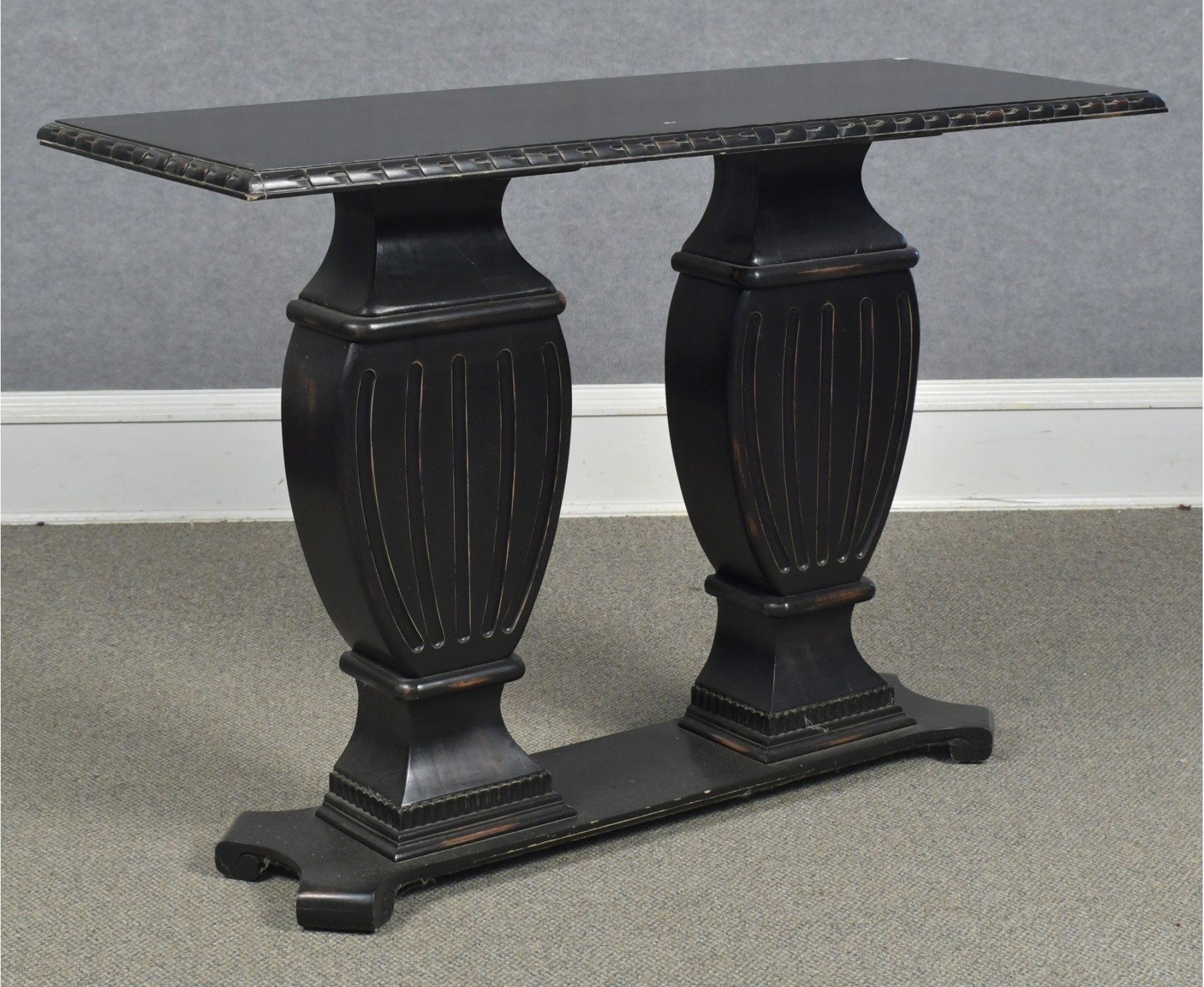 Modern Painted Wood Console Table (CTF20) #18092 | Auctionninja.com
