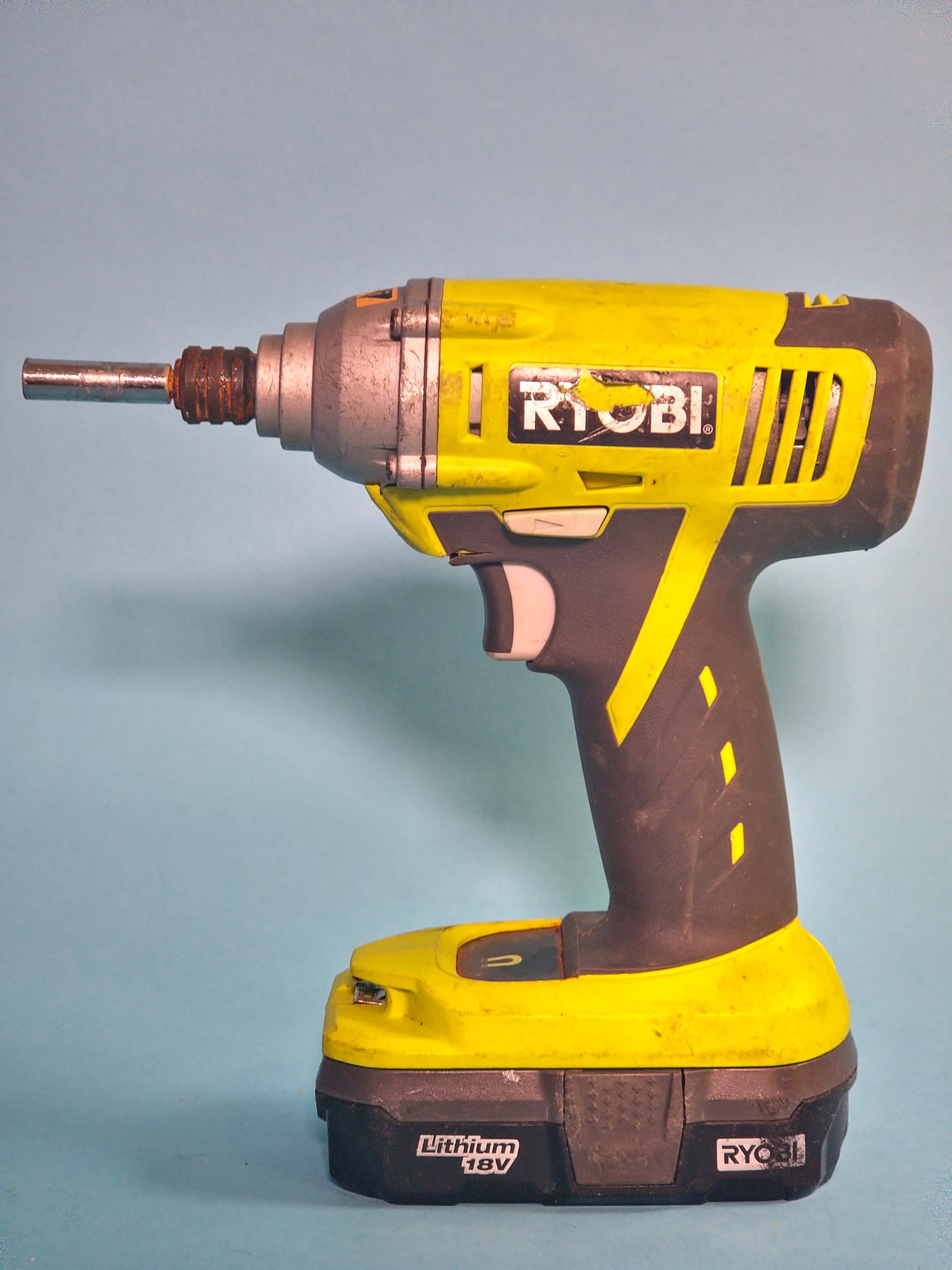 Ryobi 18V Lithium Cordless Impact Driver #8084 | Auctionninja.com