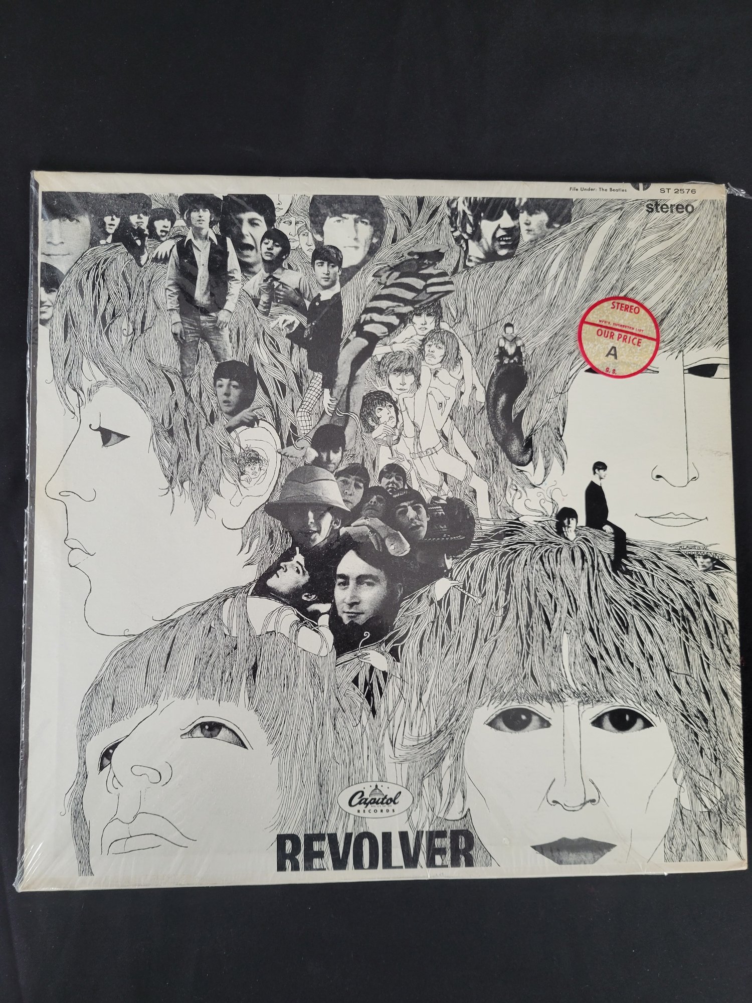 The Beatles Revolver Vinyl - Capitol Records Pressing - ST- 2576 #9036 ...