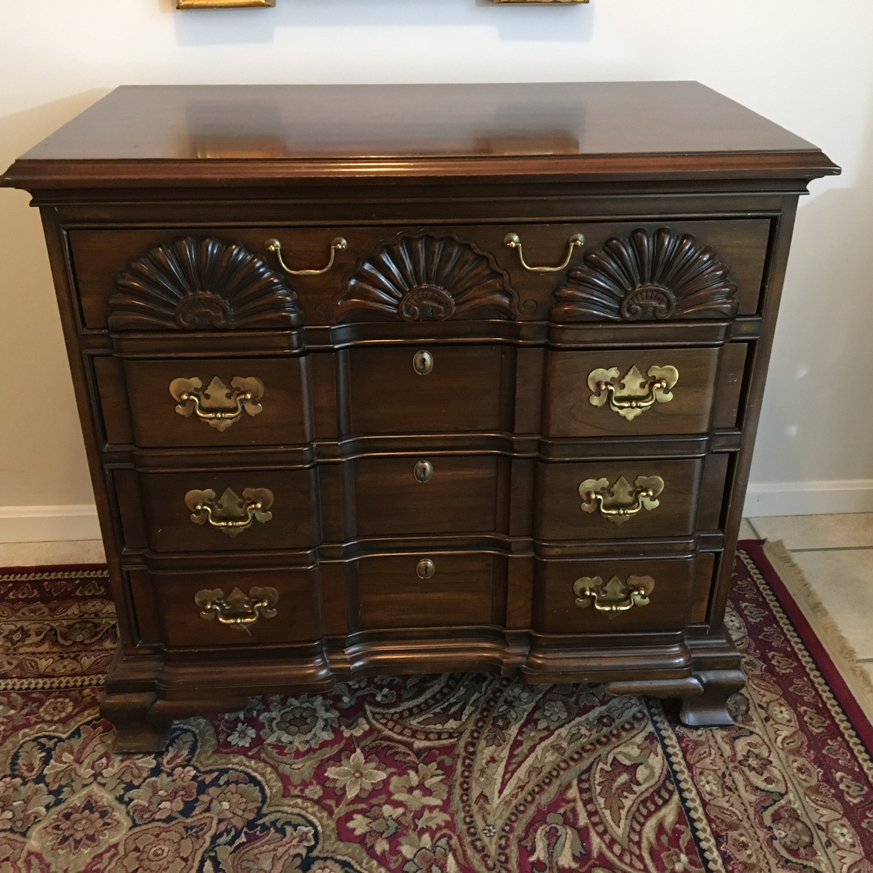 Harden Carved Chest #4091 | Auctionninja.com