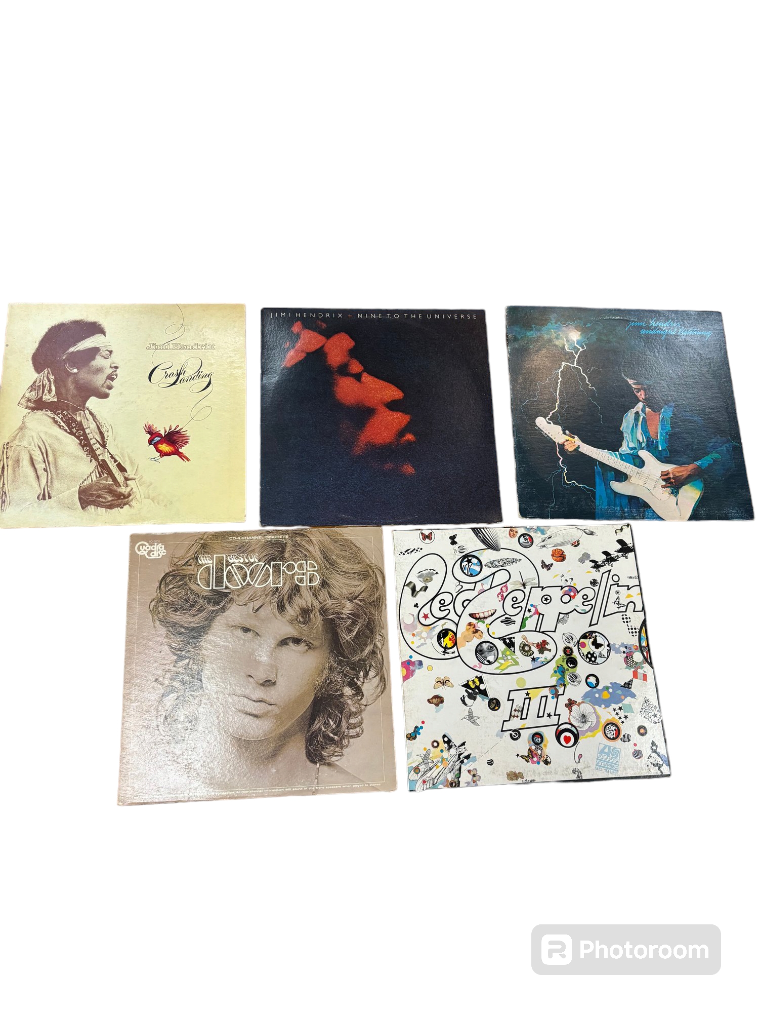 The Best Of The Doors, Jimi Hendrix - "Crash Landing" & 2 Others, And ...