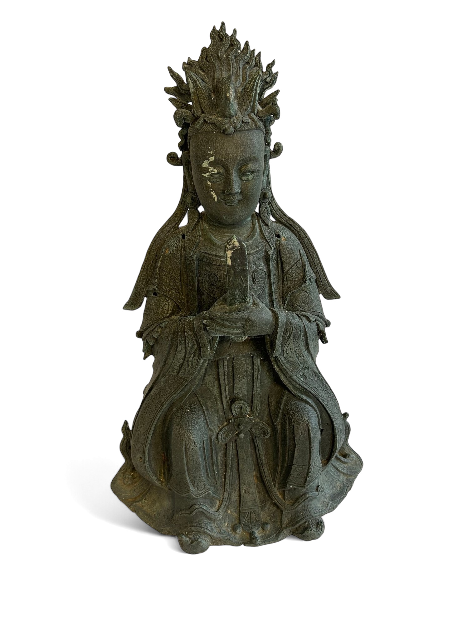 Buddhist Female Deity Statue (see #148 Photo Of Deity) (LR) #8990 ...