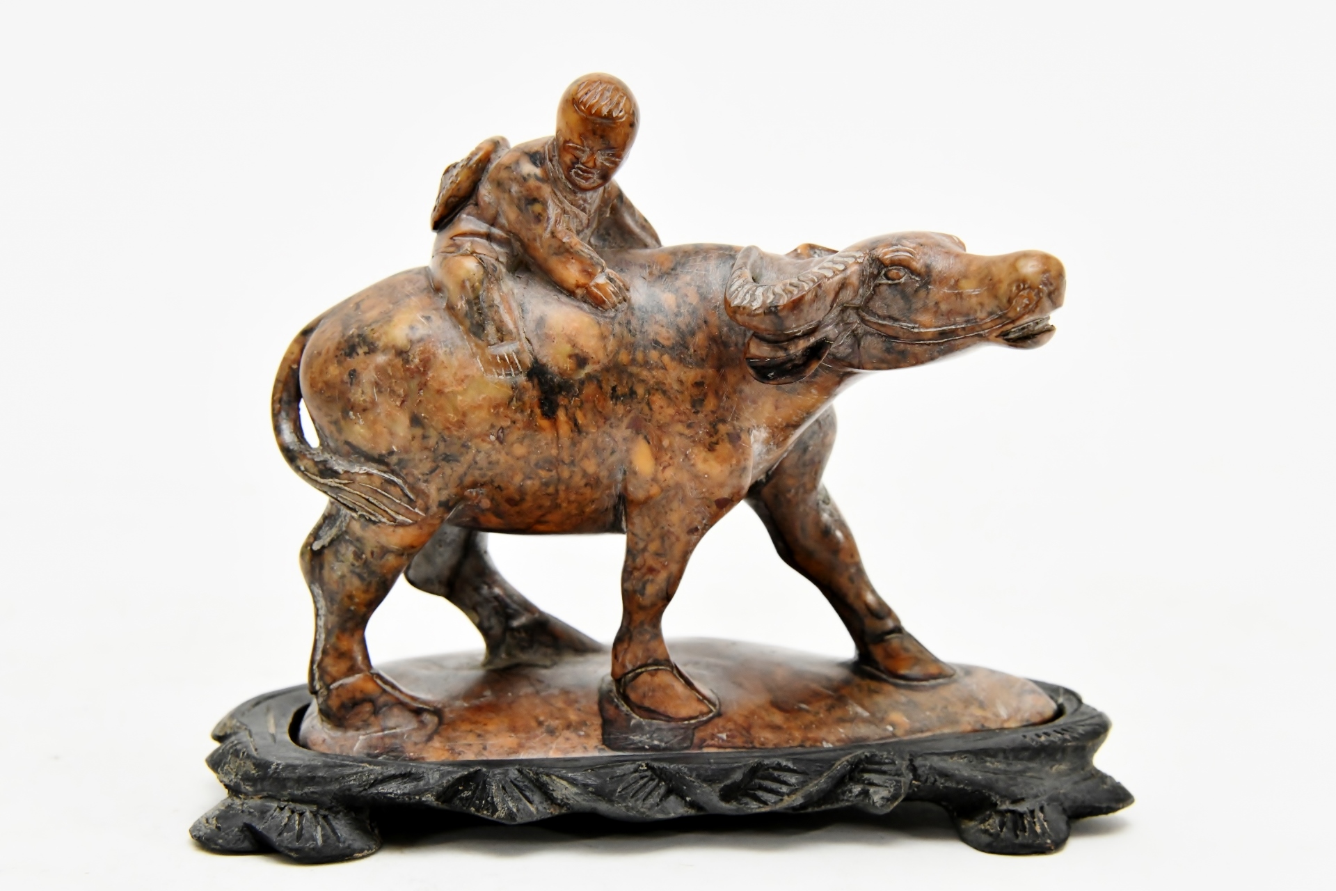 Soapstone Baby On Yack #108970 | Auctionninja.com