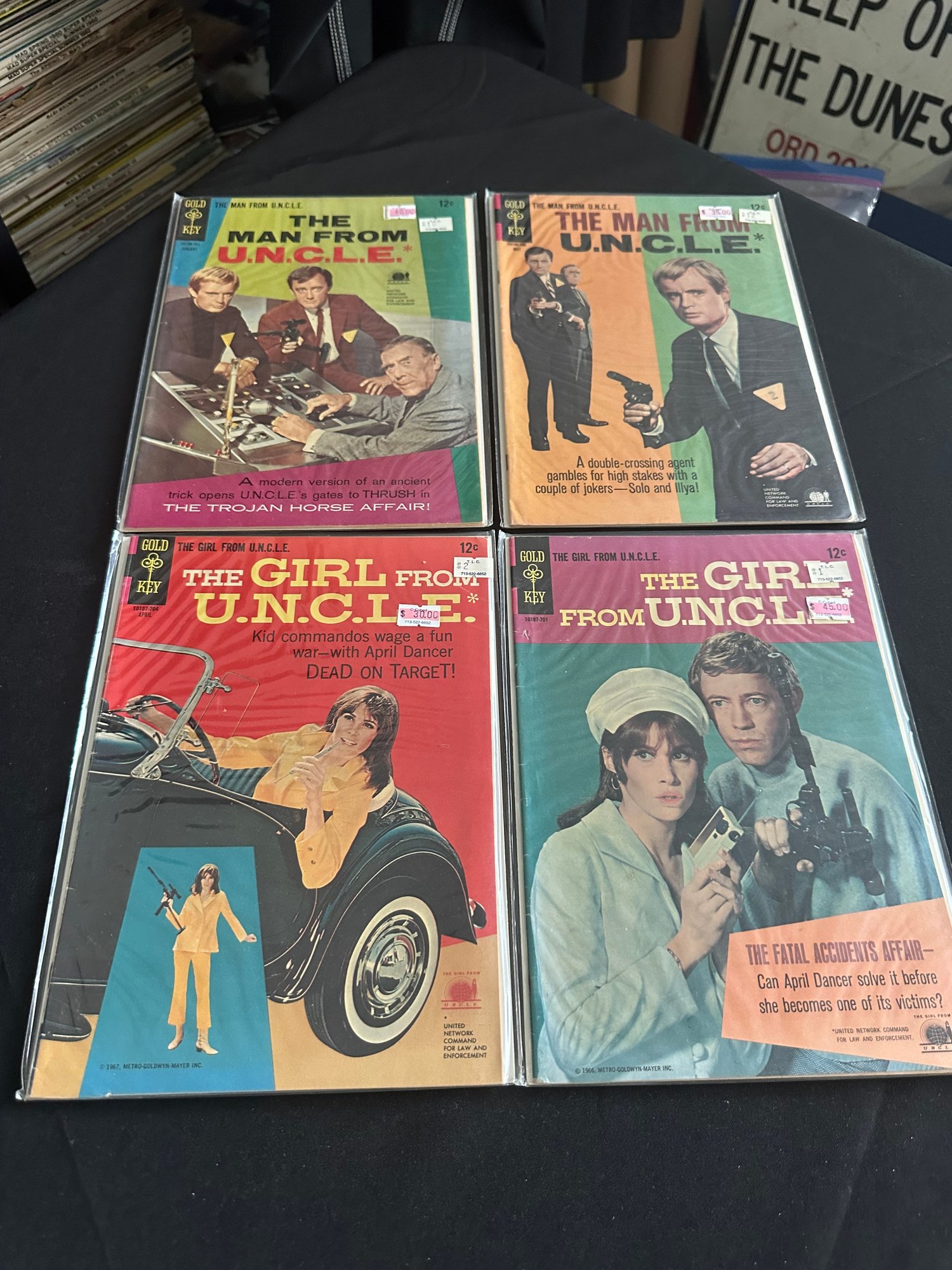 Assorted Lot Of Vintage Gold Key 12 Cent Comic Books #30843 ...
