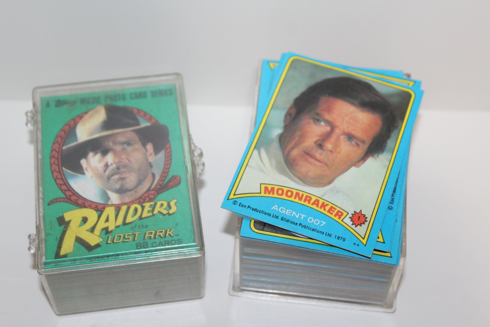 1981 Raiders Of The Lost Ark Set #1-#88 Complete - 1979 James Bond ...