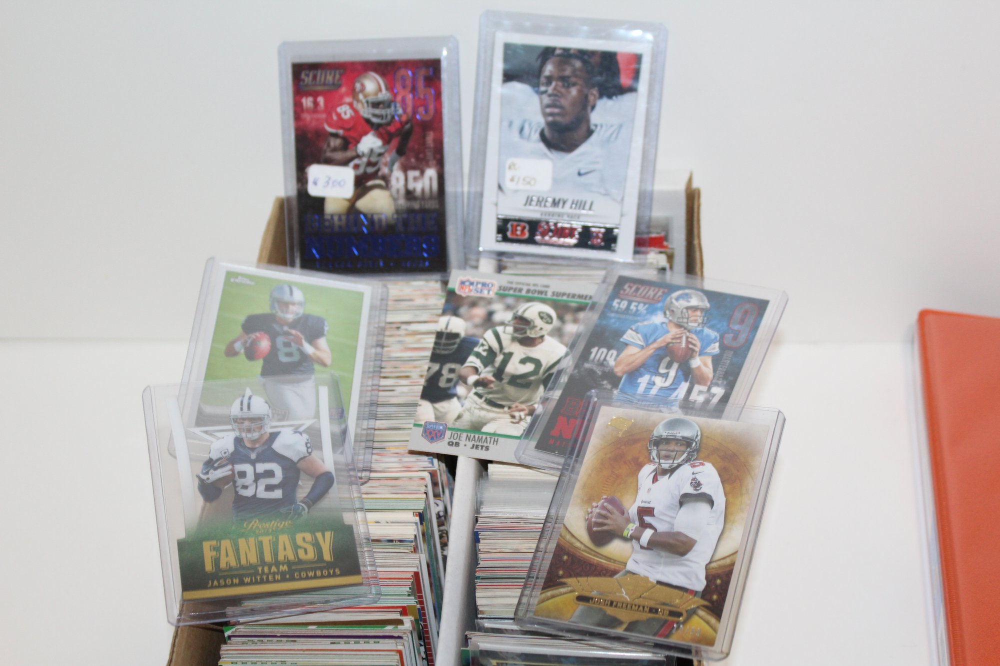 Topps Football Binder With 1972 Cards (170) & More And Mix Box Incl ...