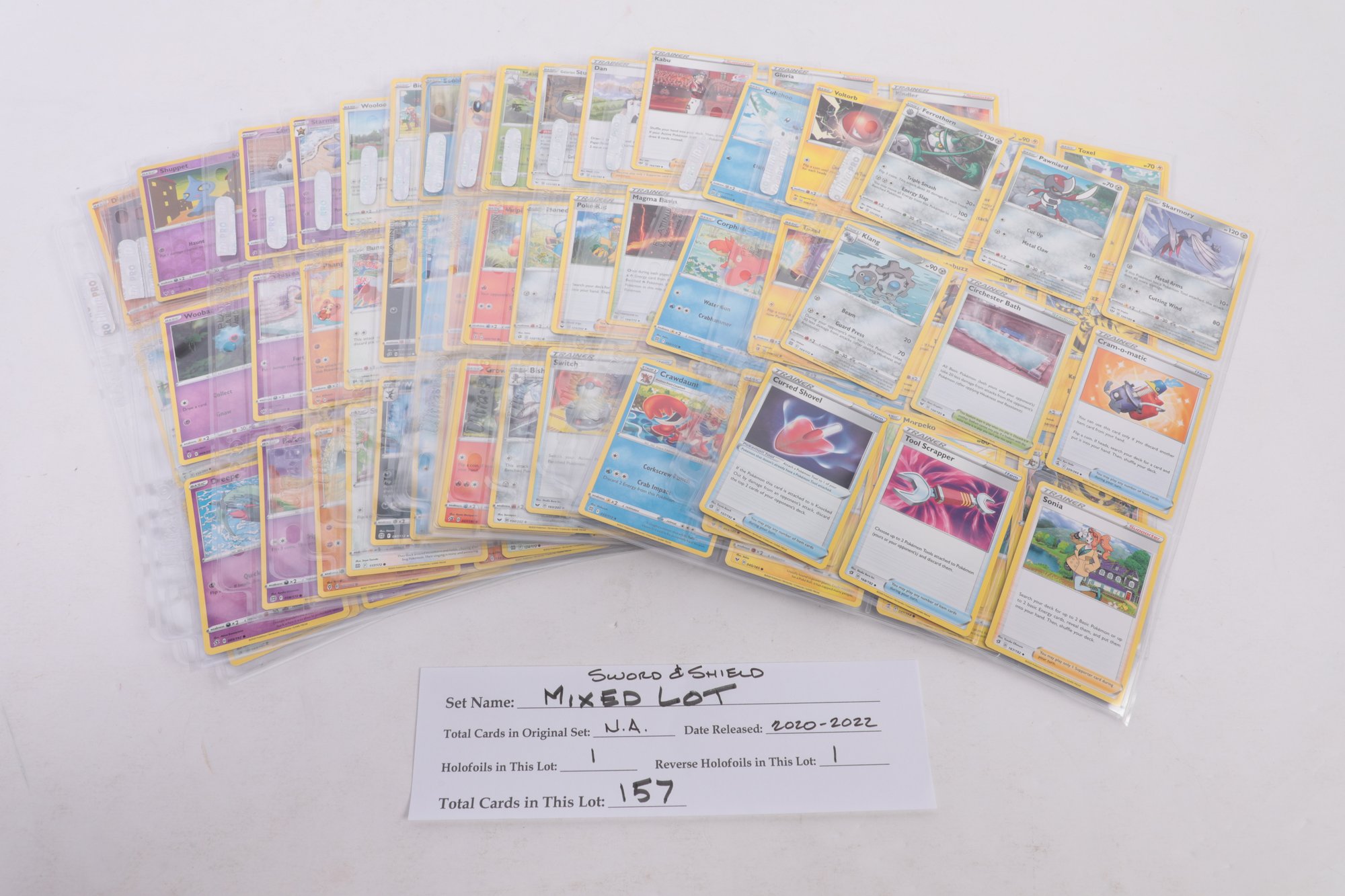 Pokemon 2020 - 2022 Sword And Shield Mix Lot 157 Cards #161150 ...