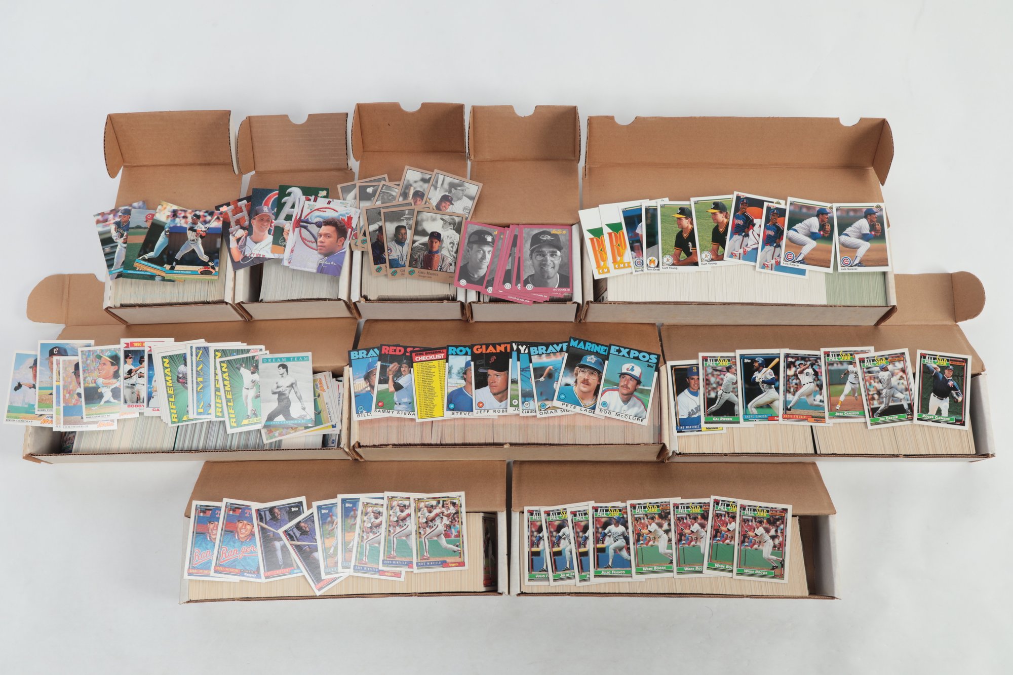 Topps 1986 - Upper Deck 1989 - Score 1990s - Studio 1991, 1992, 1993 ...