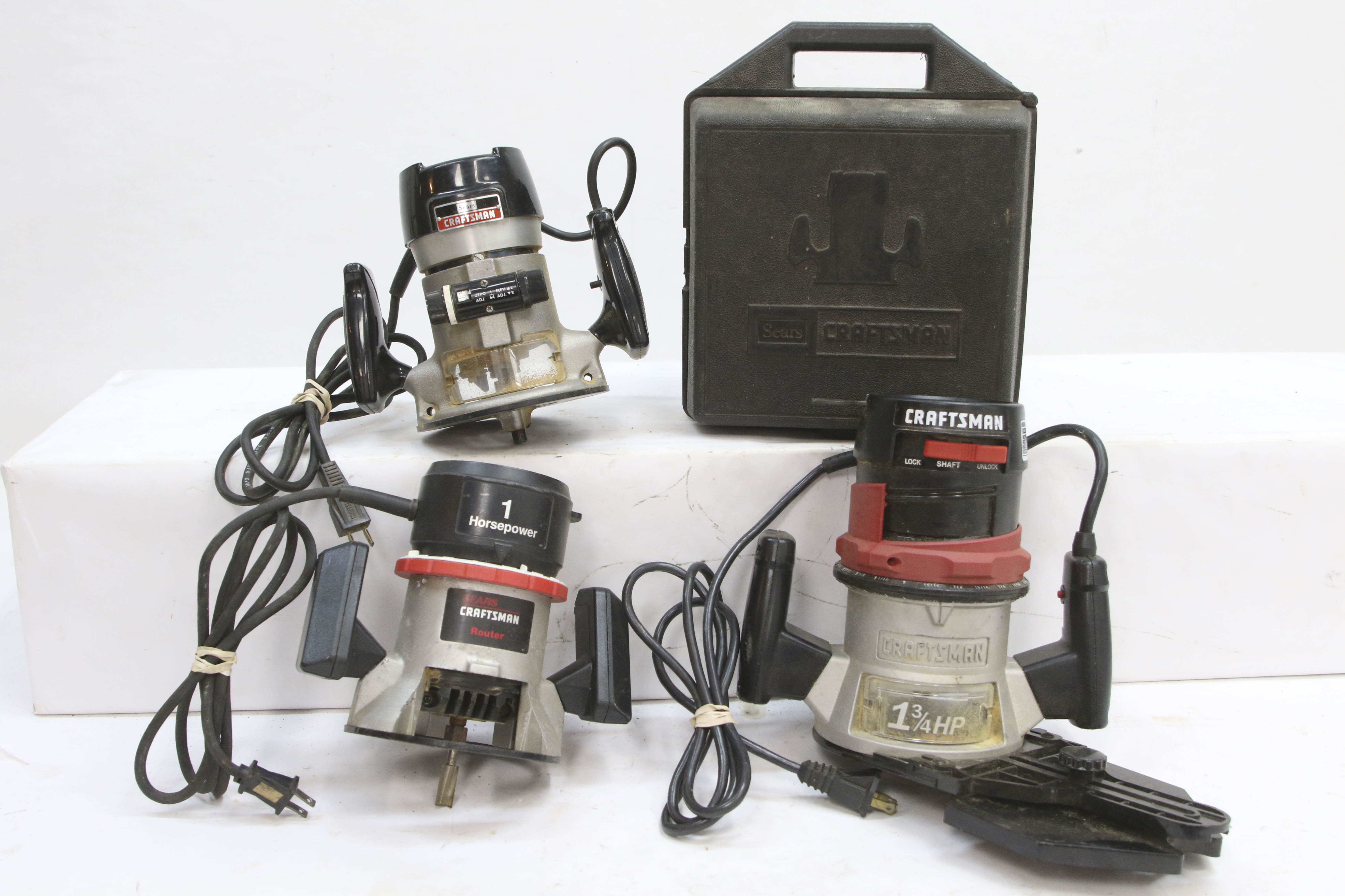 Group Of 3 Craftsman Routers - Models 315.17381, 315.175050, 315.174450 ...
