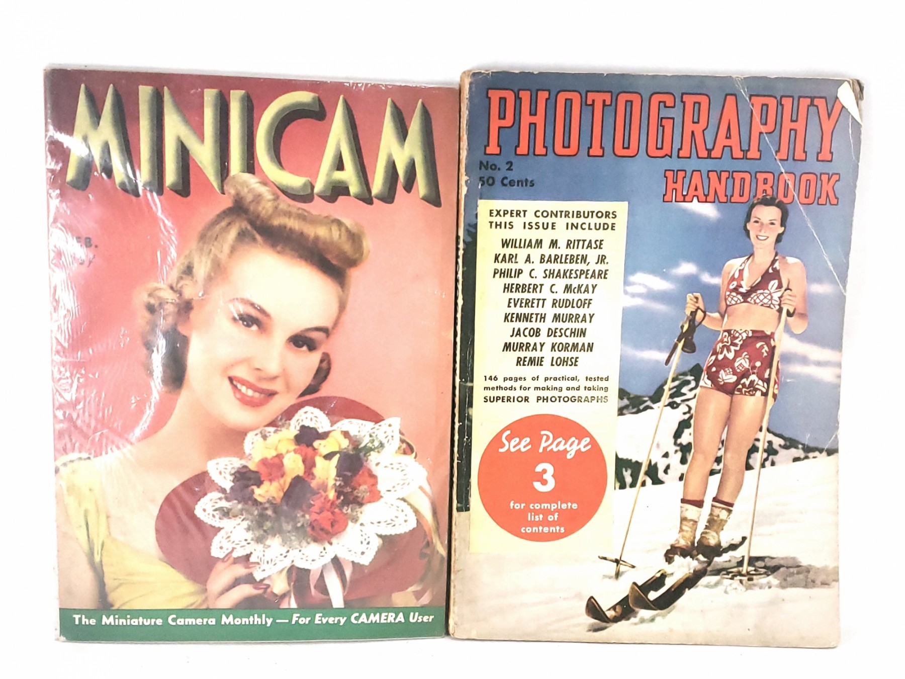 2 Vintage Photography Camera Magazines #116927 | Auctionninja.com