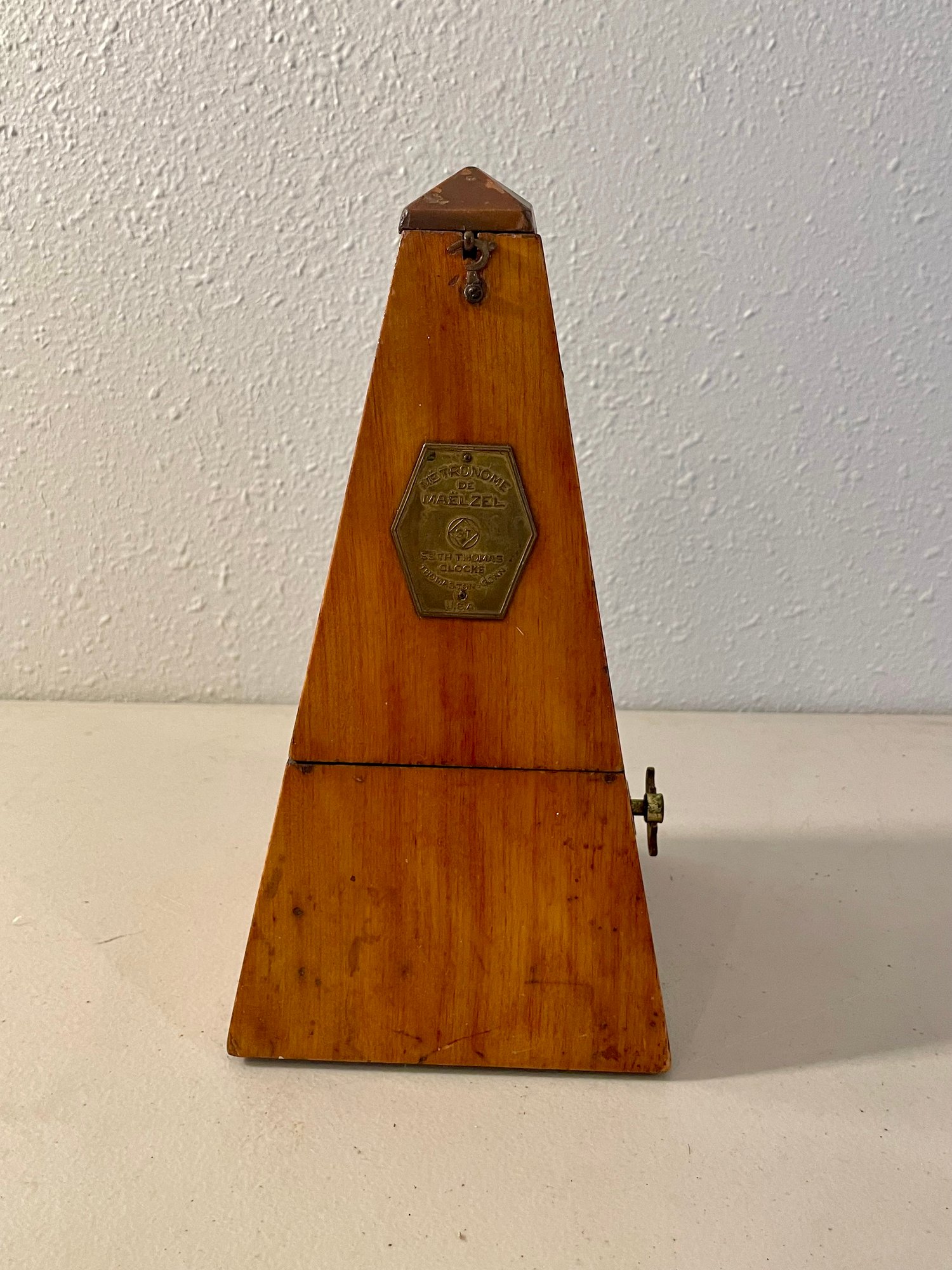 Ticking Along Metronome Ca. 1900 #12492 | Auctionninja.com