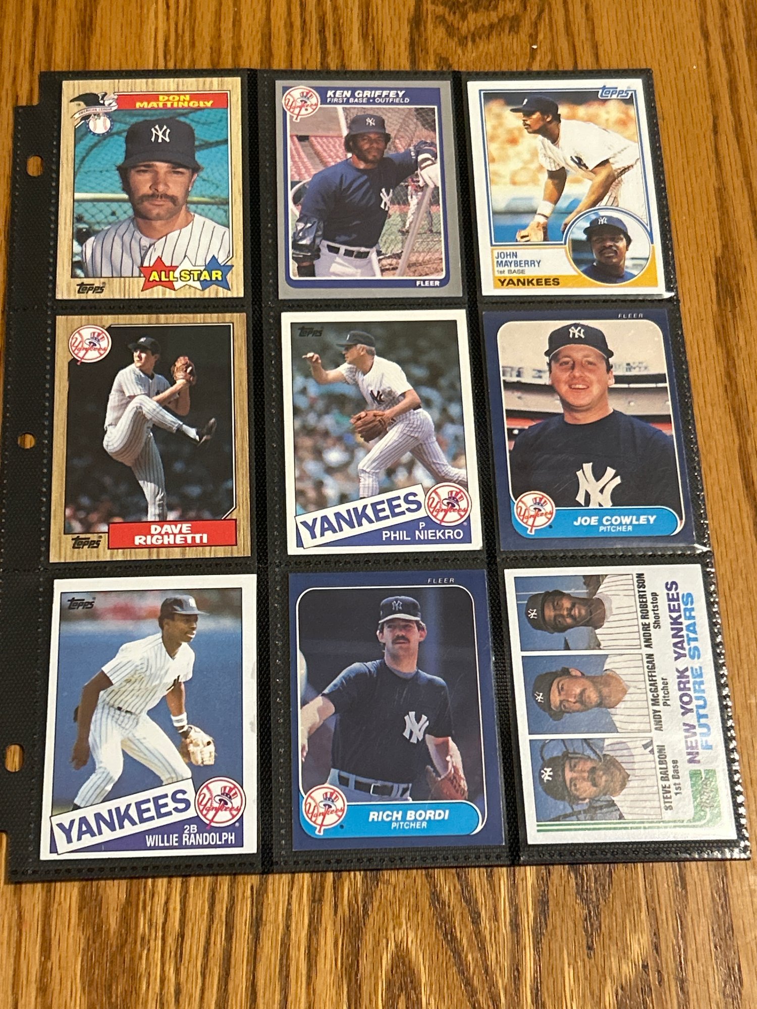 Lot Of (18) Assorted 1980s NY Yankees Baseball Cards #18112 ...