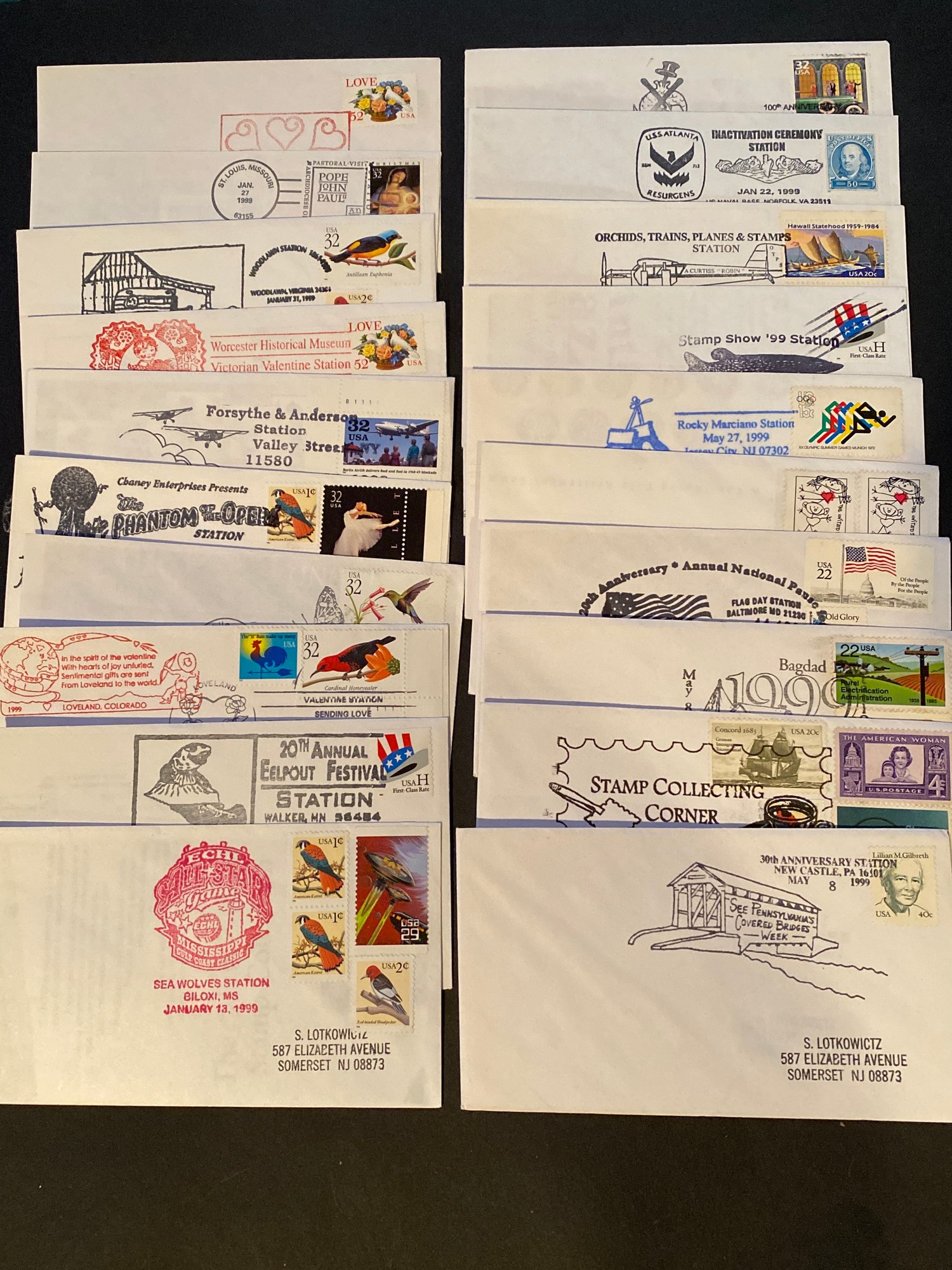 Envelope Cache Lot Of 20 #19645 | Auctionninja.com