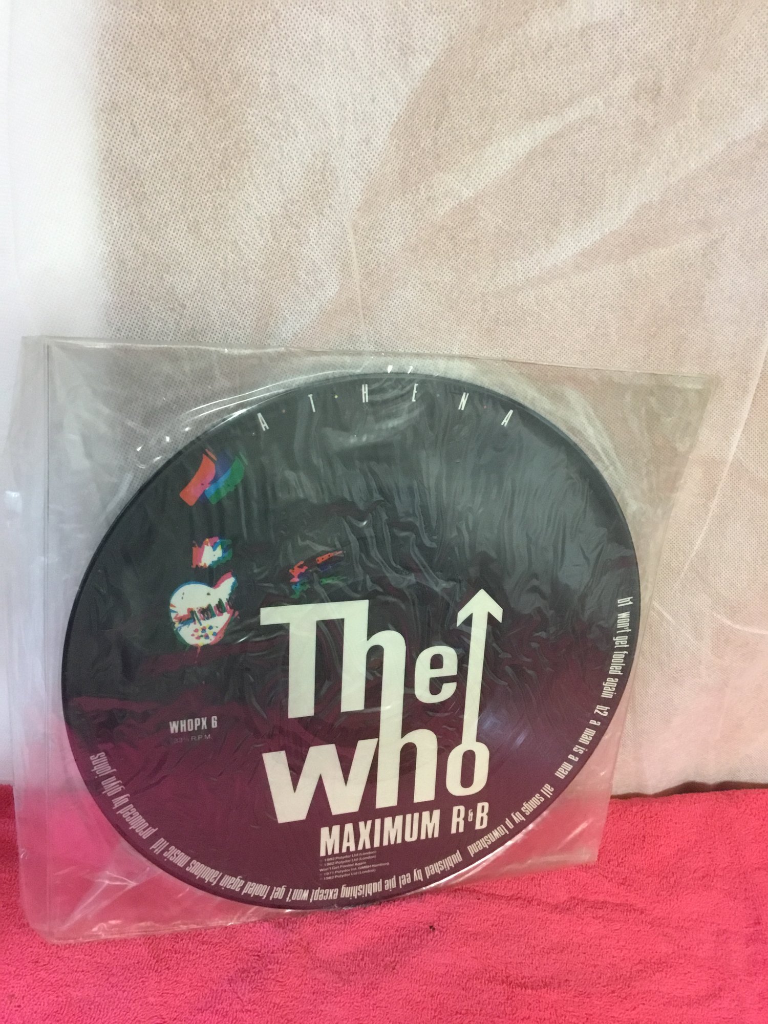 The Who Maximum R&B LP Untested #3937 | Auctionninja.com